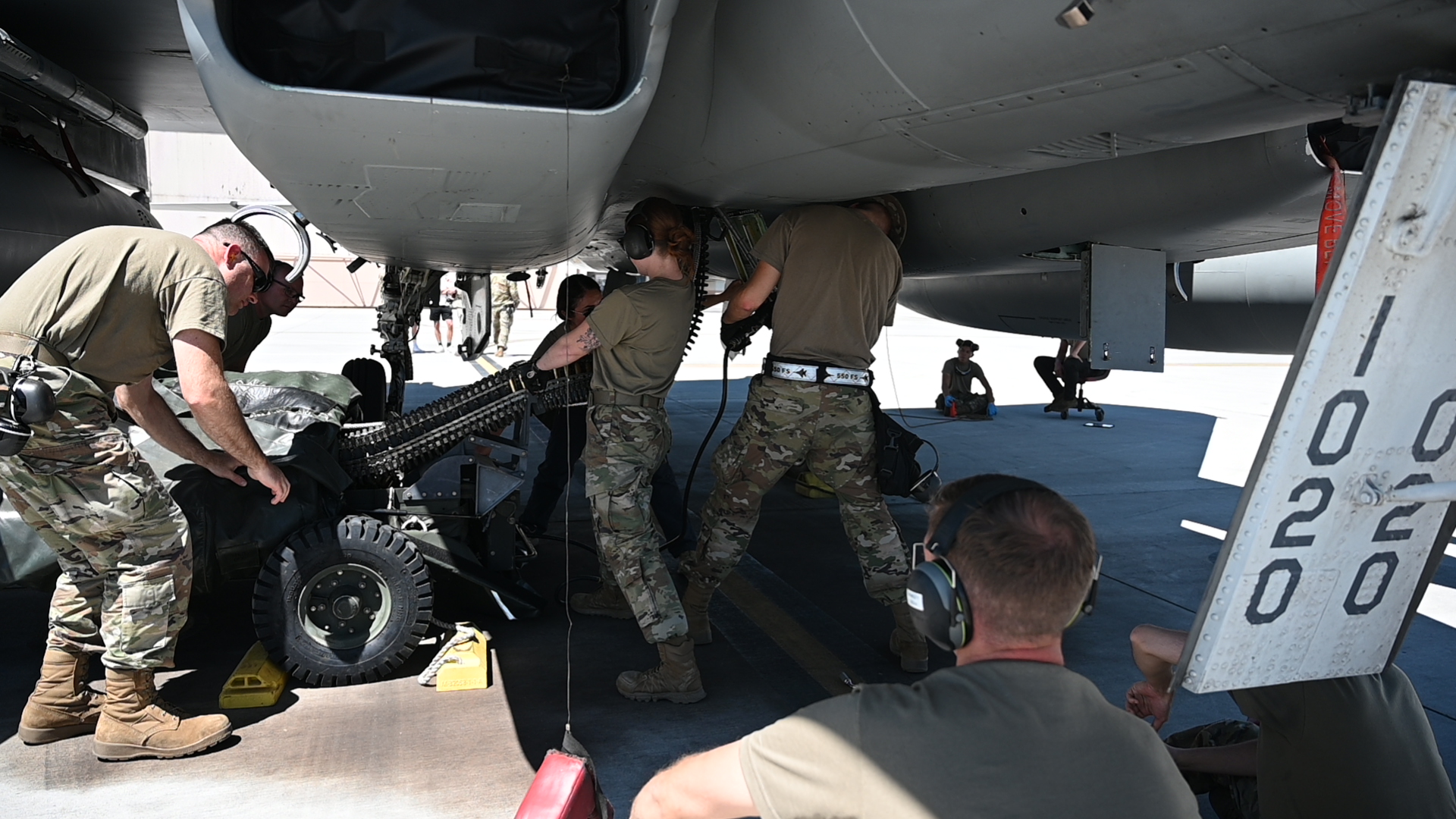 Training with live ammo requires extra precautions when loading onto ...