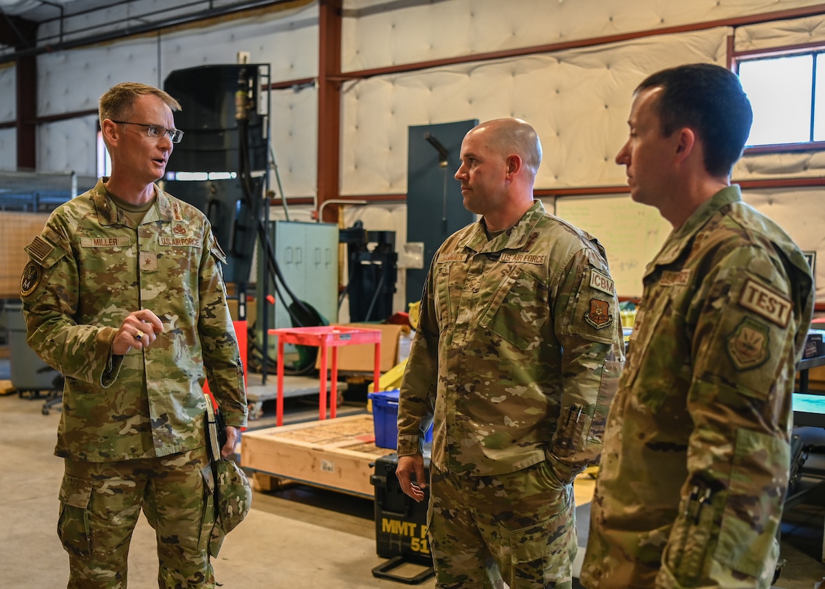 Brig. Gen. David Miller Visits Vandenberg > Vandenberg Space Force Base > Article Display