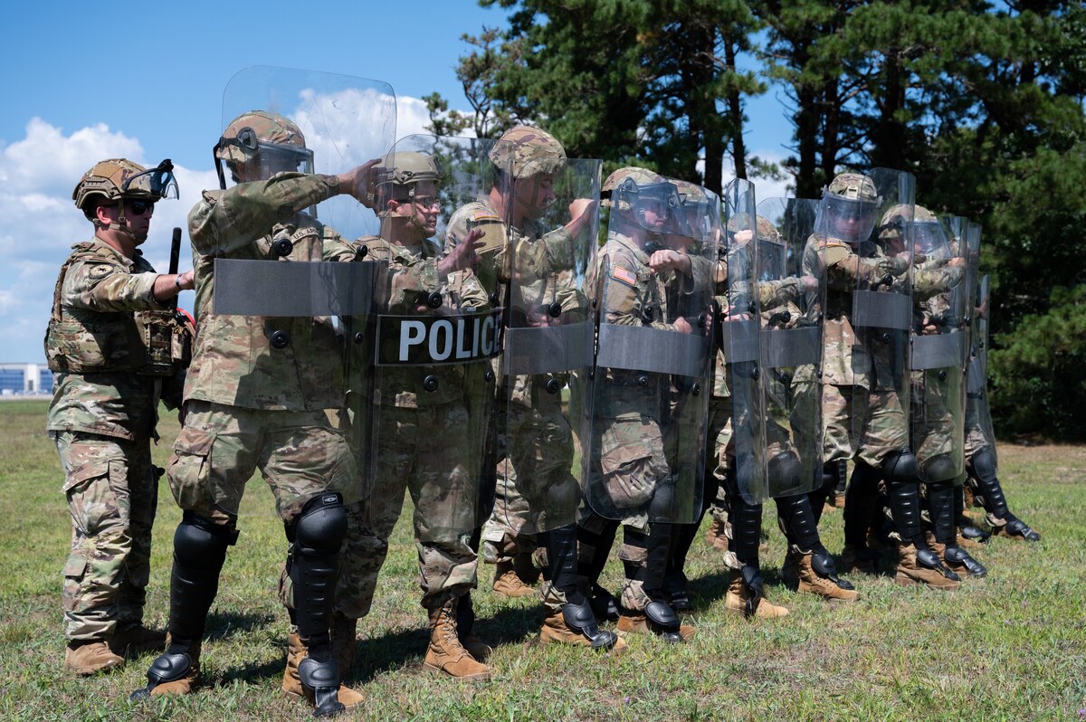 Massachusetts National Guard conducts civil disturbance response ...