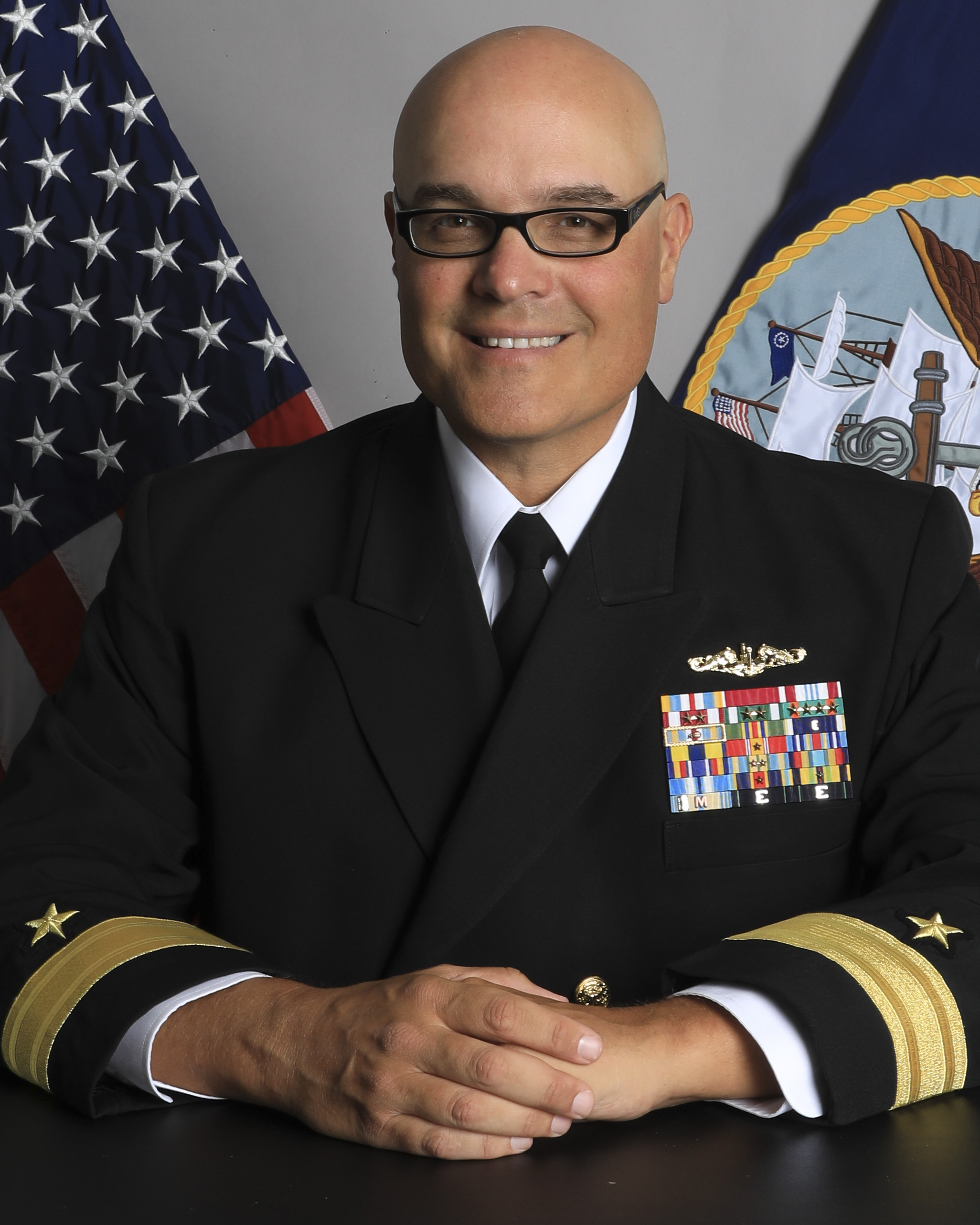 Rear Admiral Michael R. Van Poots > United States Navy > BioDisplay