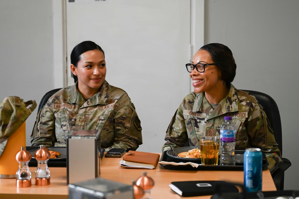 The 100th ARW hosts Command Chief for a Day > Royal Air Force ...
