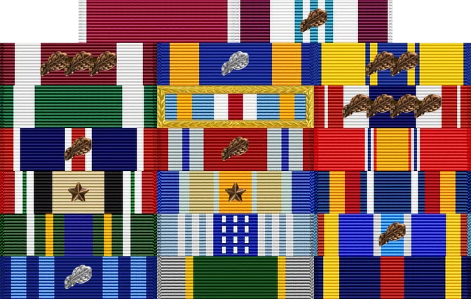 Col. Kevin M. Crofton Awards and Decorations