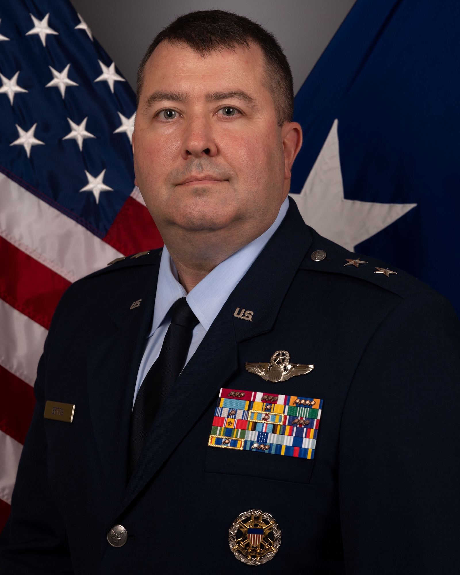 WILLIAM D. BETTS > Air Force > Biography Display