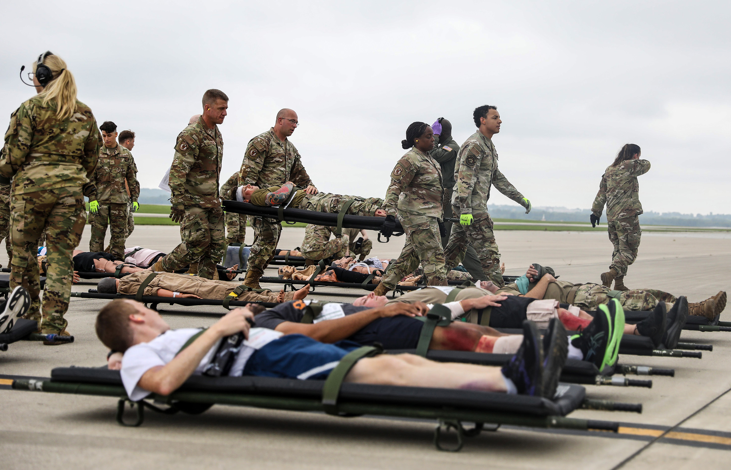 445th mass casualty exercise stress tests AES > 315th Airlift Wing ...
