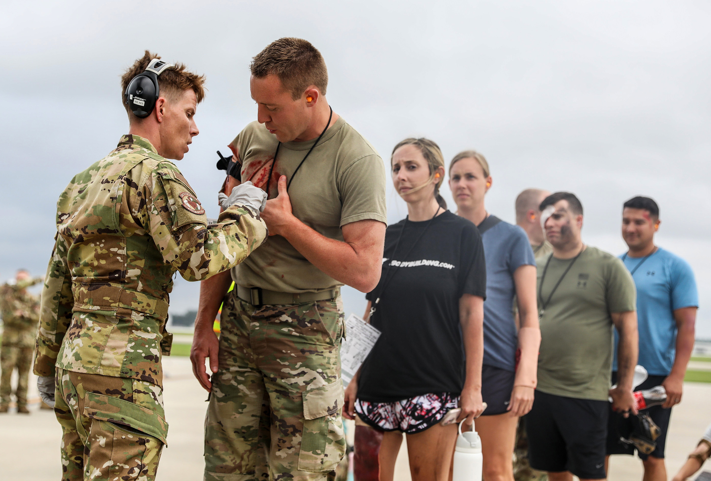 445th mass casualty exercise stress tests AES > 315th Airlift Wing ...