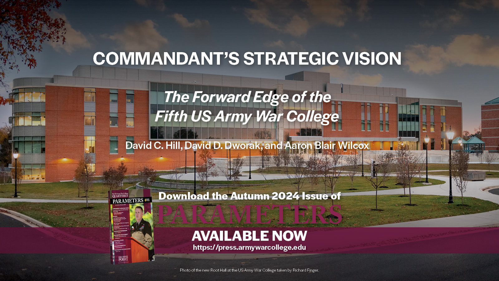 Parameters | Autumn 2024 > 75th U.S. Army Reserve Innovation Command ...