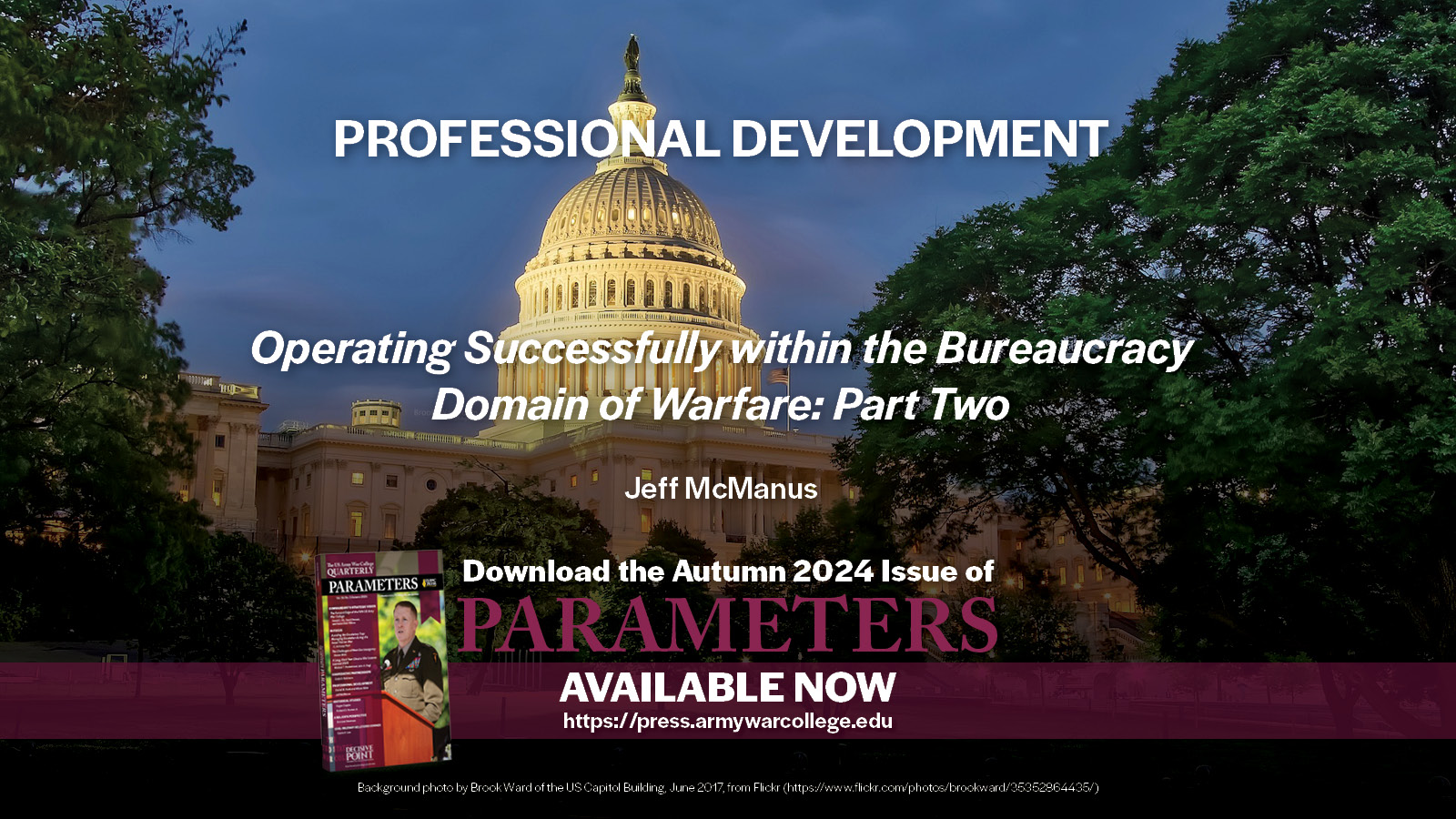 Parameters | Autumn 2024 > 75th U.S. Army Reserve Innovation Command ...