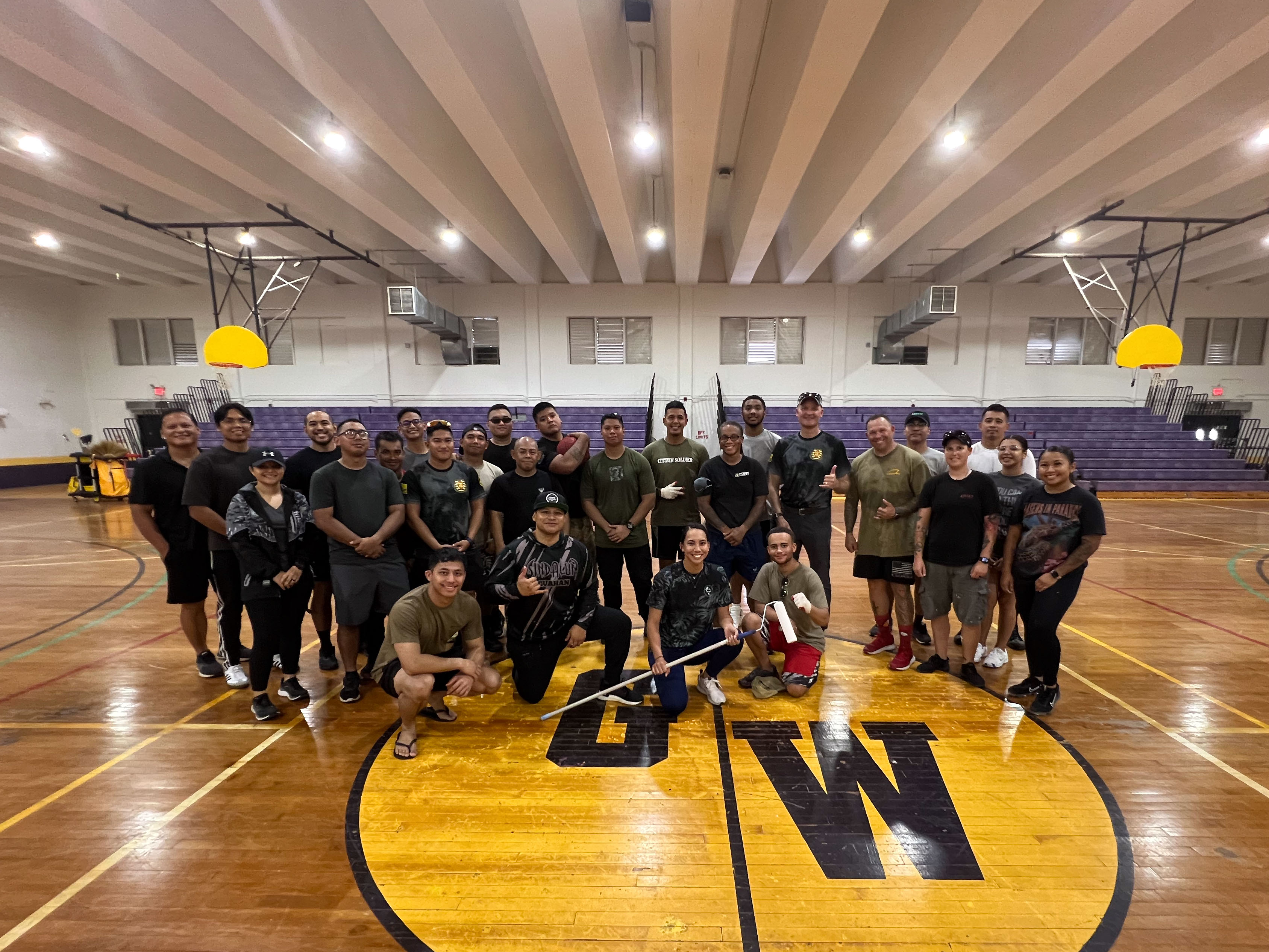 36th Wing helps beautify George Washington High School > 505th Command ...