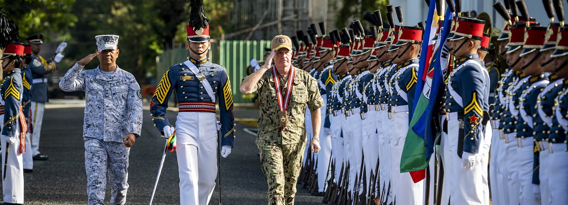 Commander of U.S. Indo-Pacific Command visits Philippine Military Academy