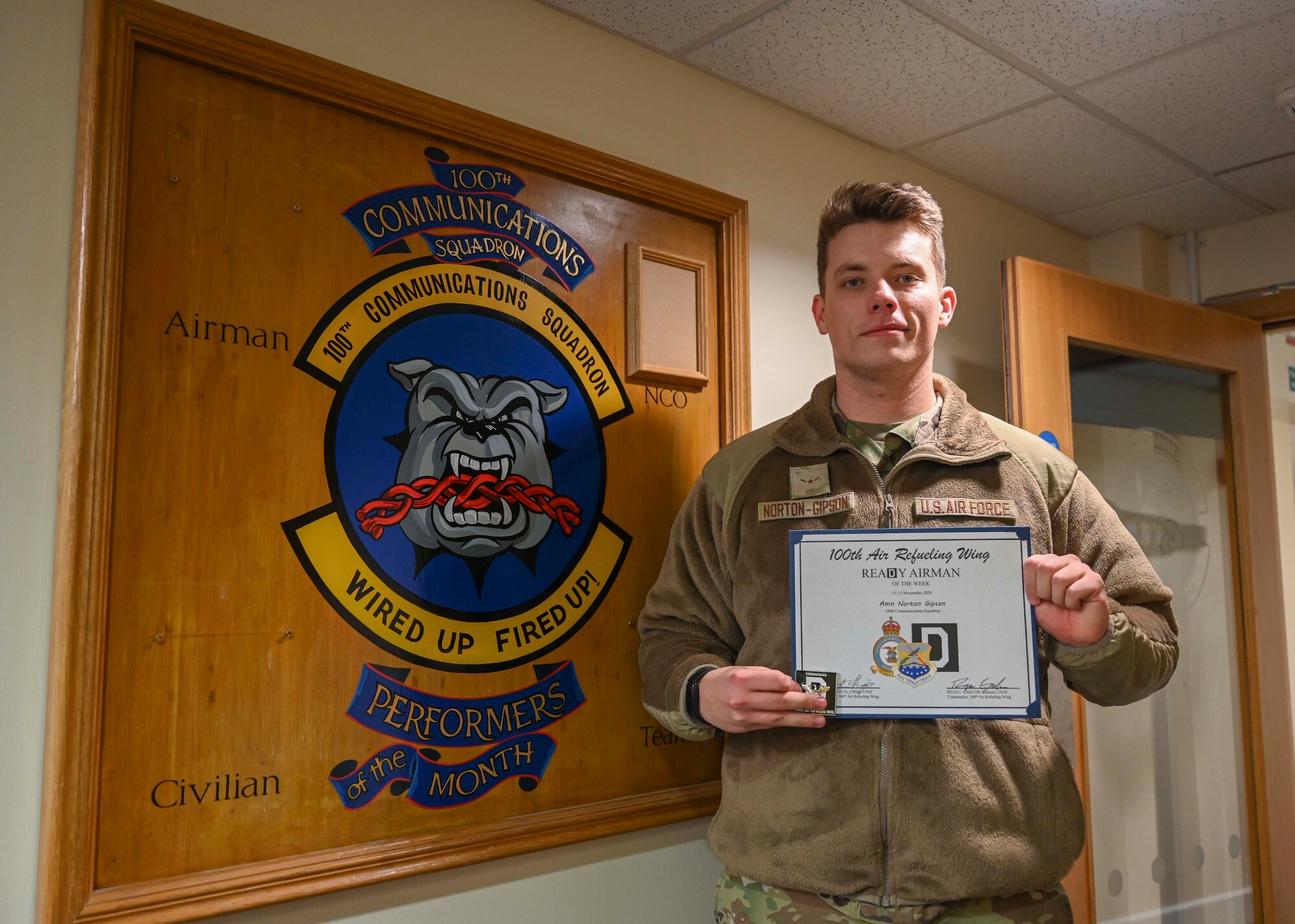 ReaDy Airman of the week: Airman Seth Norton Gipson > Royal Air Force ...