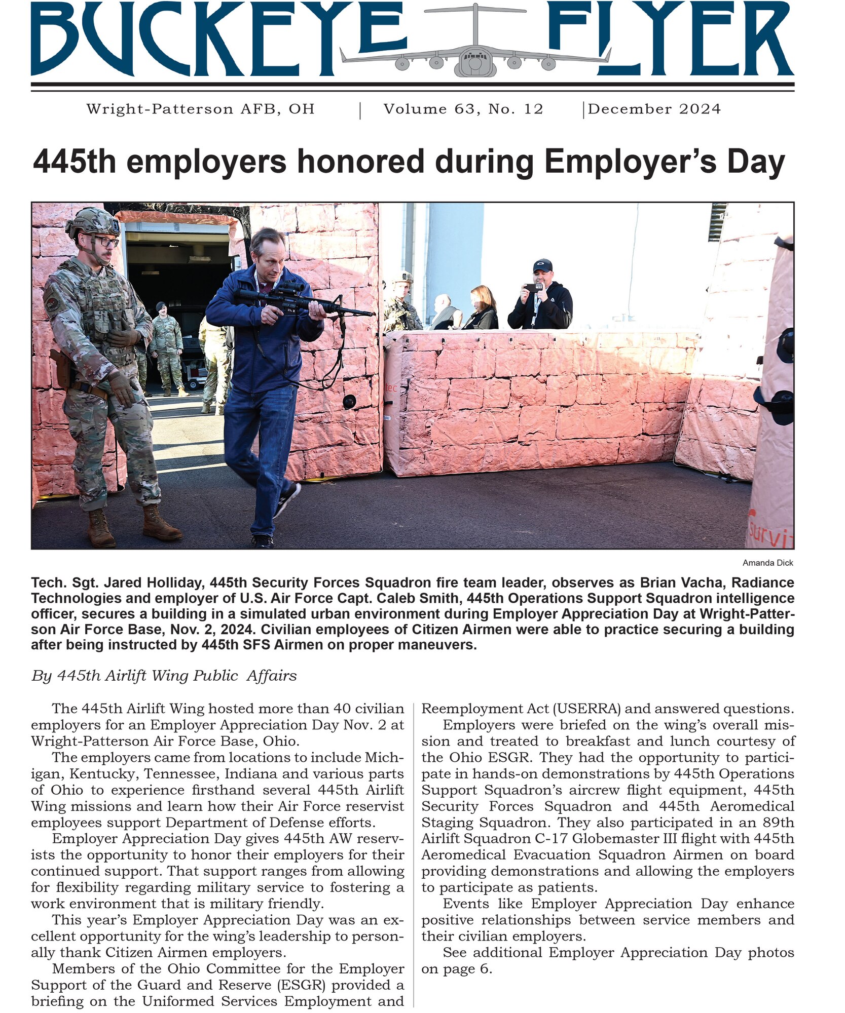 December Buckeye Flyer now available > 445th Airlift Wing > Article Display