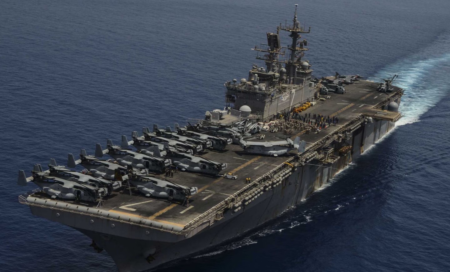 US Navy Aircraft Carrier