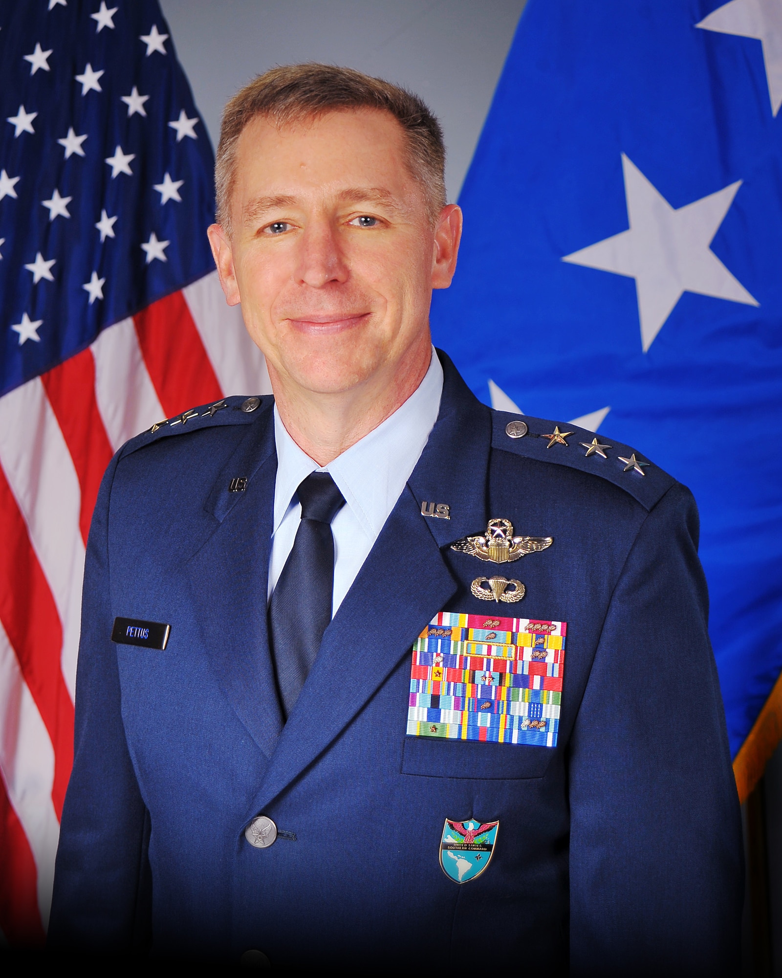 EVAN L. PETTUS > Air Force > Biography Display