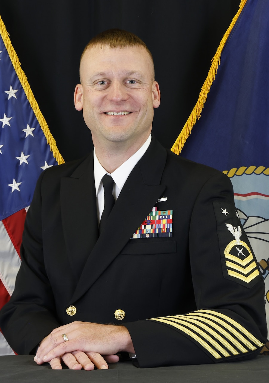 Master Chief Petty Officer (EXW) Michael Doble Acting Command Master ...