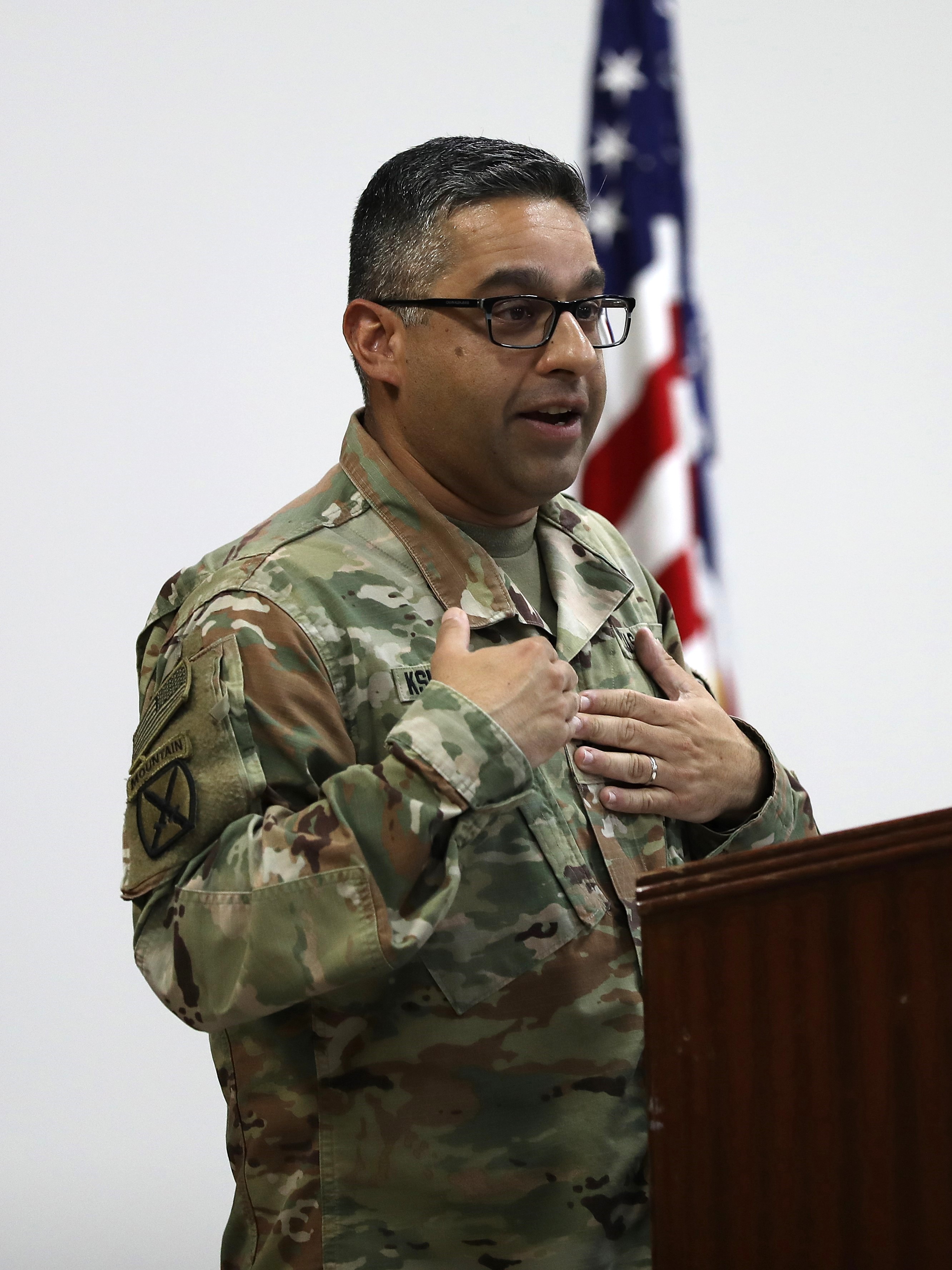 398th Finance Support Center cases colors, marking end of era in ...