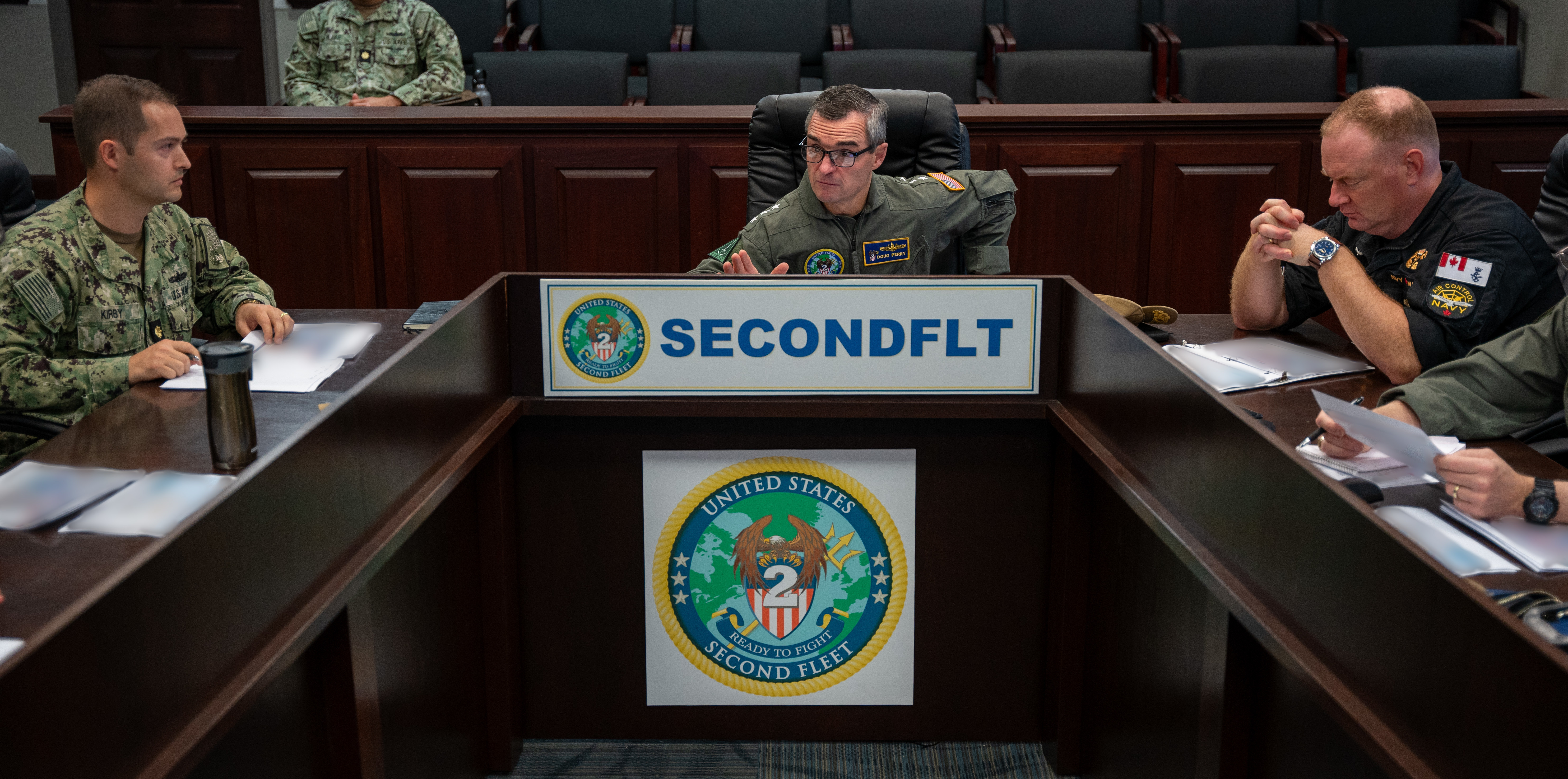 Commander, U.S. Second Fleet Conducts MOC Operations During Fleet 360