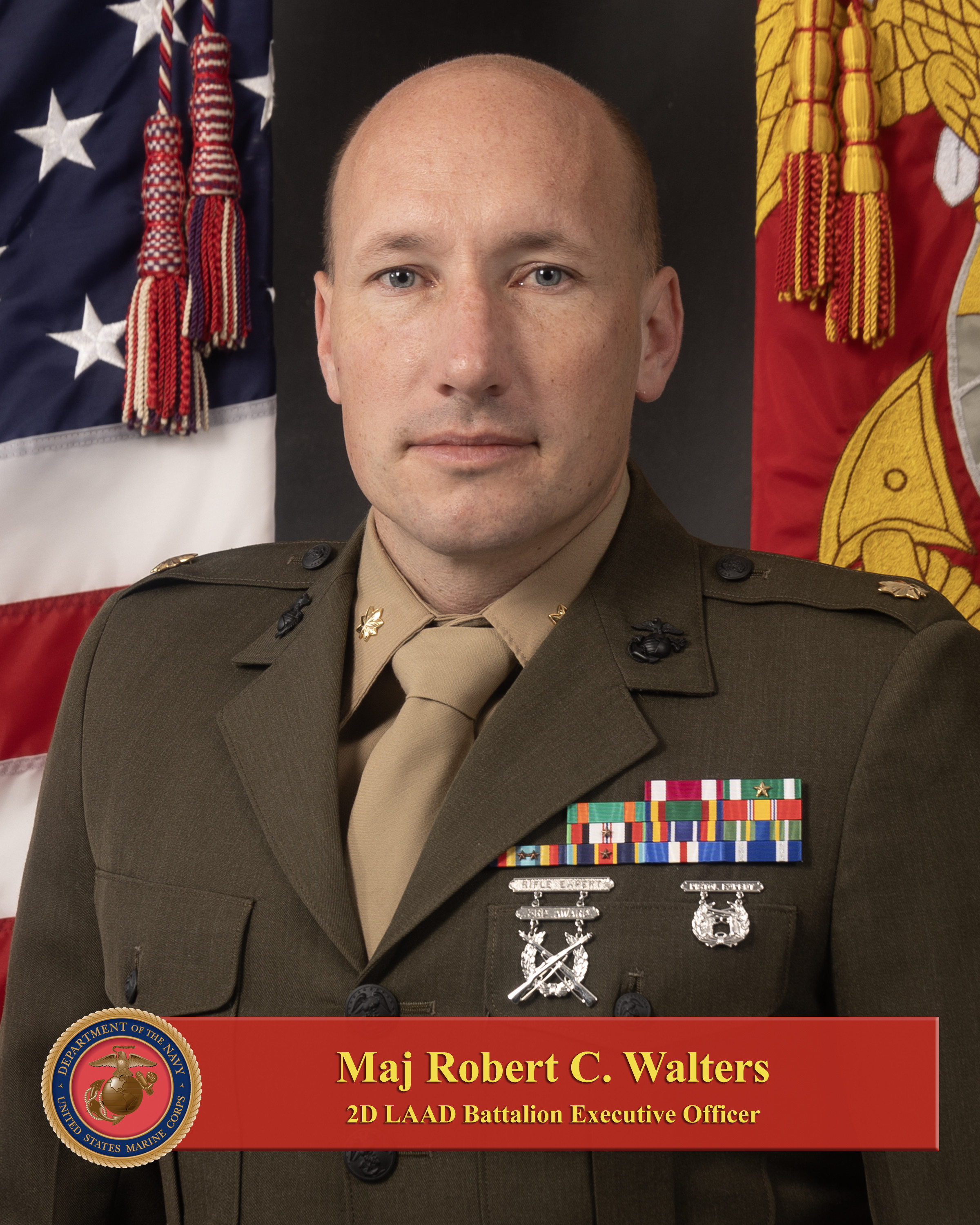 Major Robert C. Walters > 2nd Marine Aircraft Wing > Command Biography