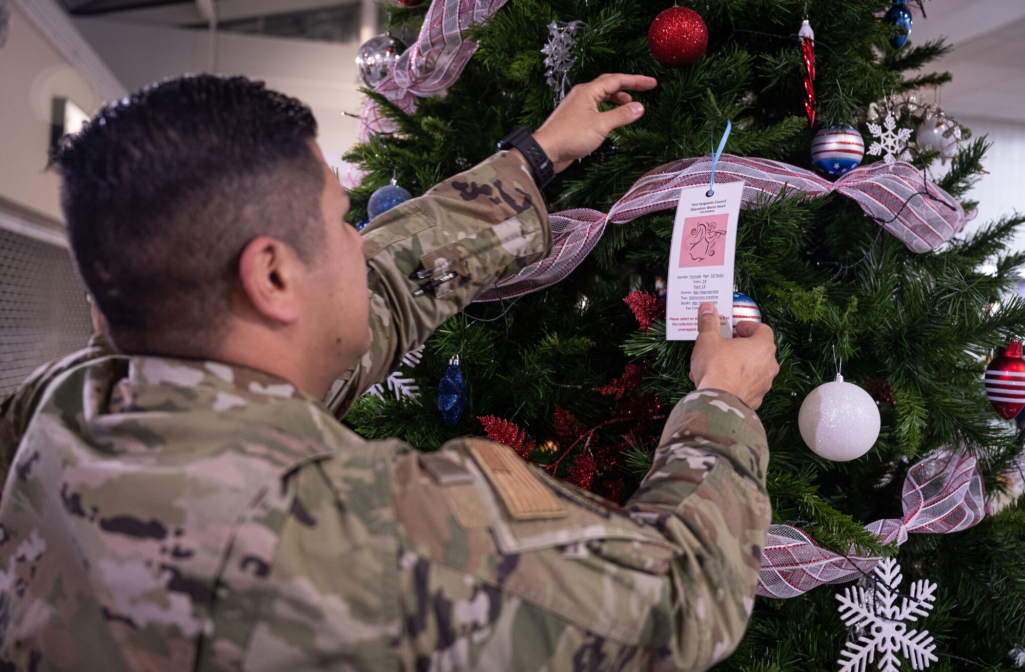 Adorning the Angel Tree > 505th Command and Control Wing > Article Display