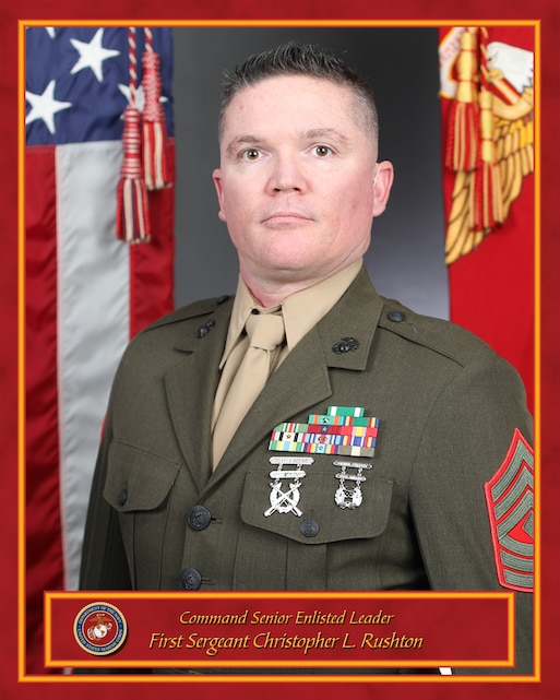 First Sergeant Christopher L. Rushton > Marine Corps Air Facility ...