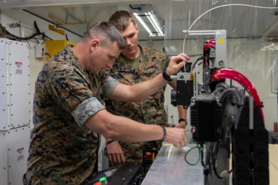 How Marines are 3D Printing Lethality in Contested Logistics ...