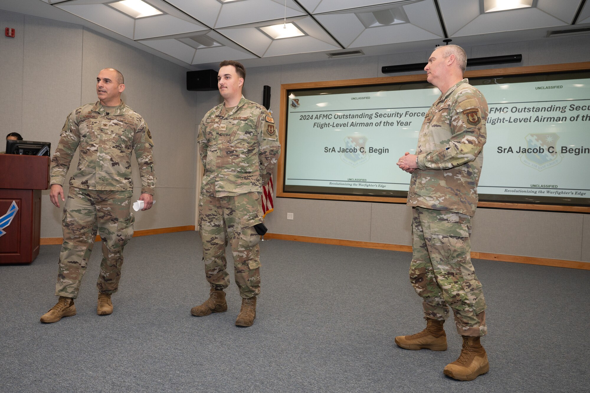 Defender named AFMC SFS Operations Airman of the Year > Hanscom Air ...
