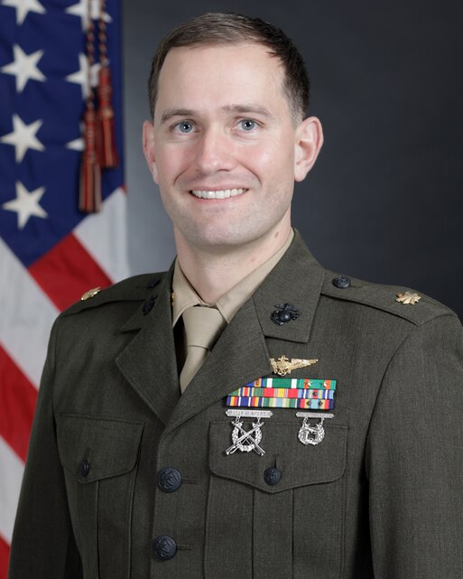 Major Joshua G. Sharp > 1st Marine Aircraft Wing > Biography