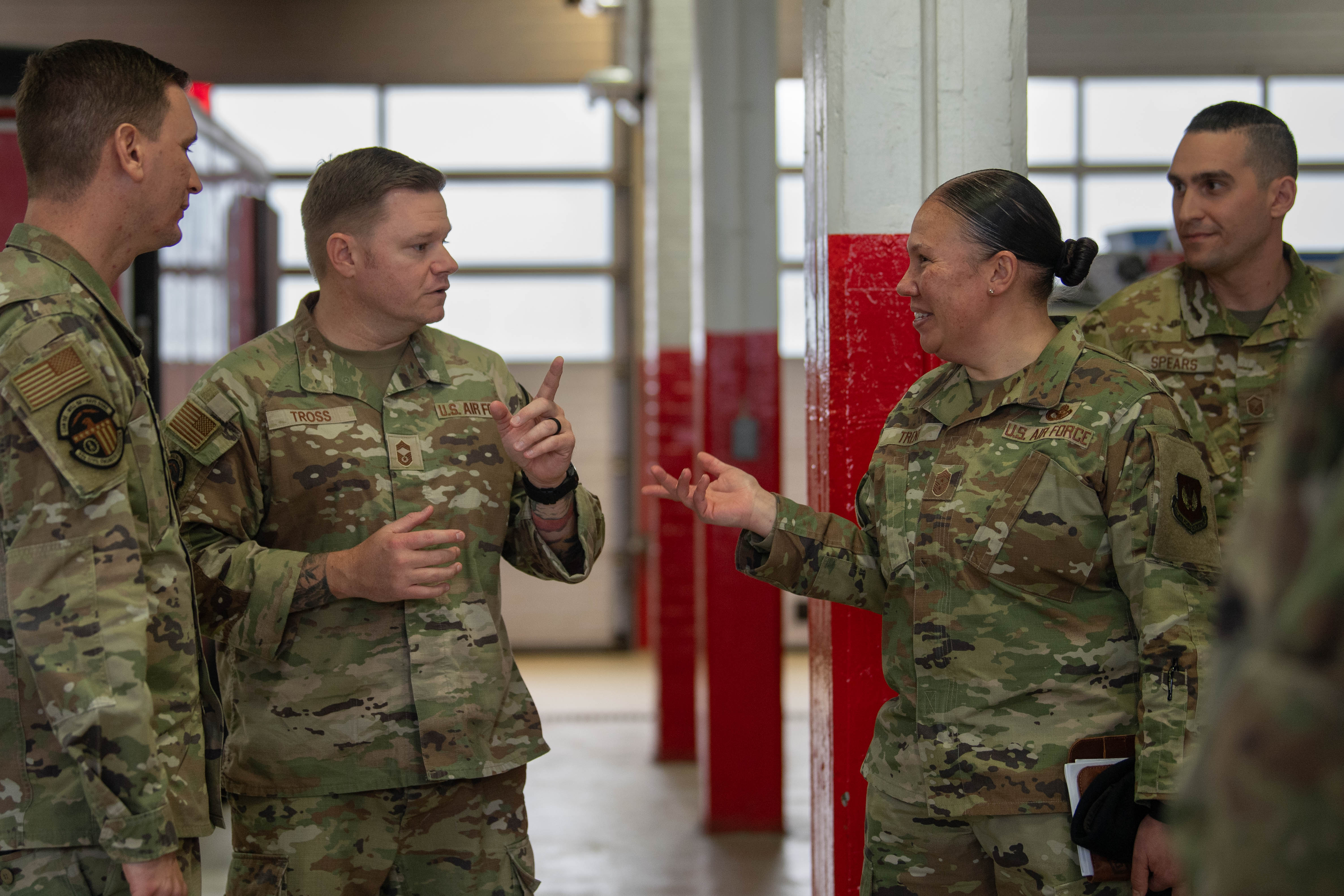 52nd Fighter Wing Command Chief explores the world of civil engineering ...