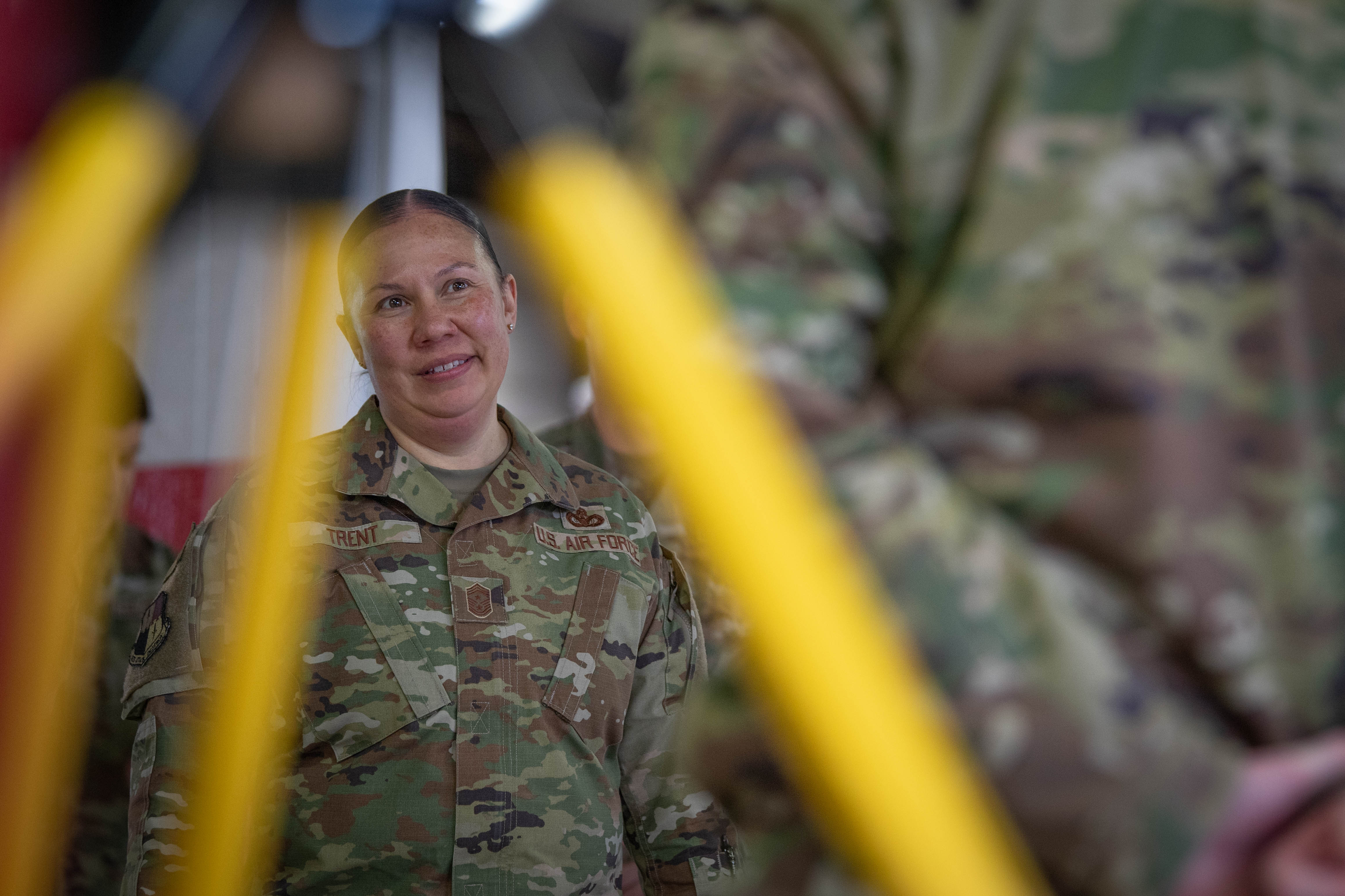 52nd Fighter Wing Command Chief explores the world of civil engineering ...