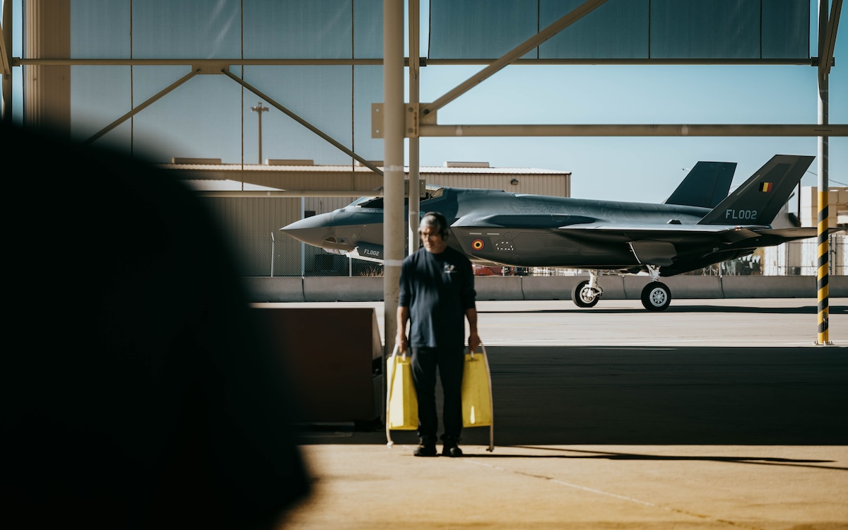 The first Belgian F-35A arrives at Luke AFB > Luke Air Force Base ...