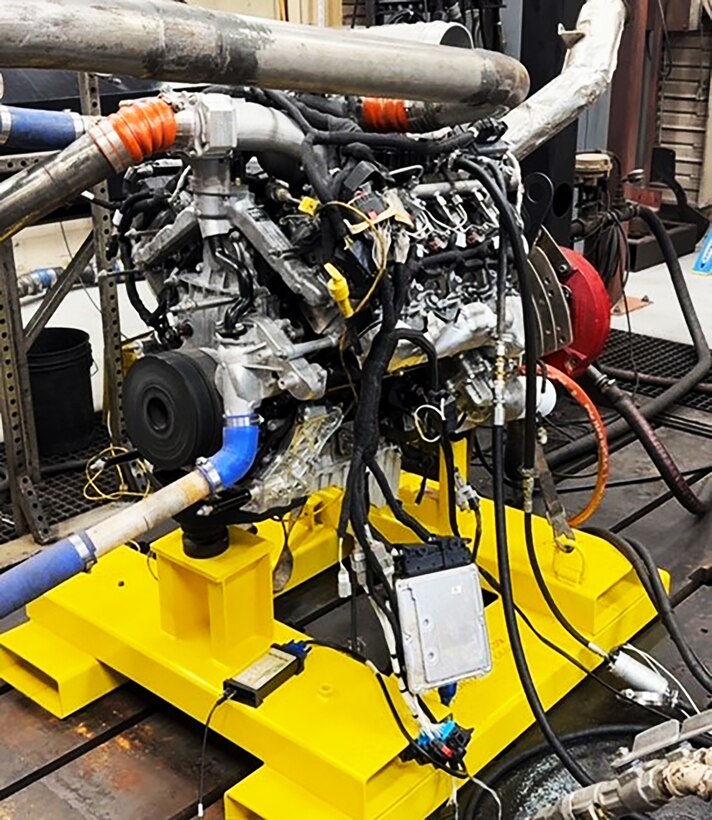 JLTV engine rebuilt at LOGCOM