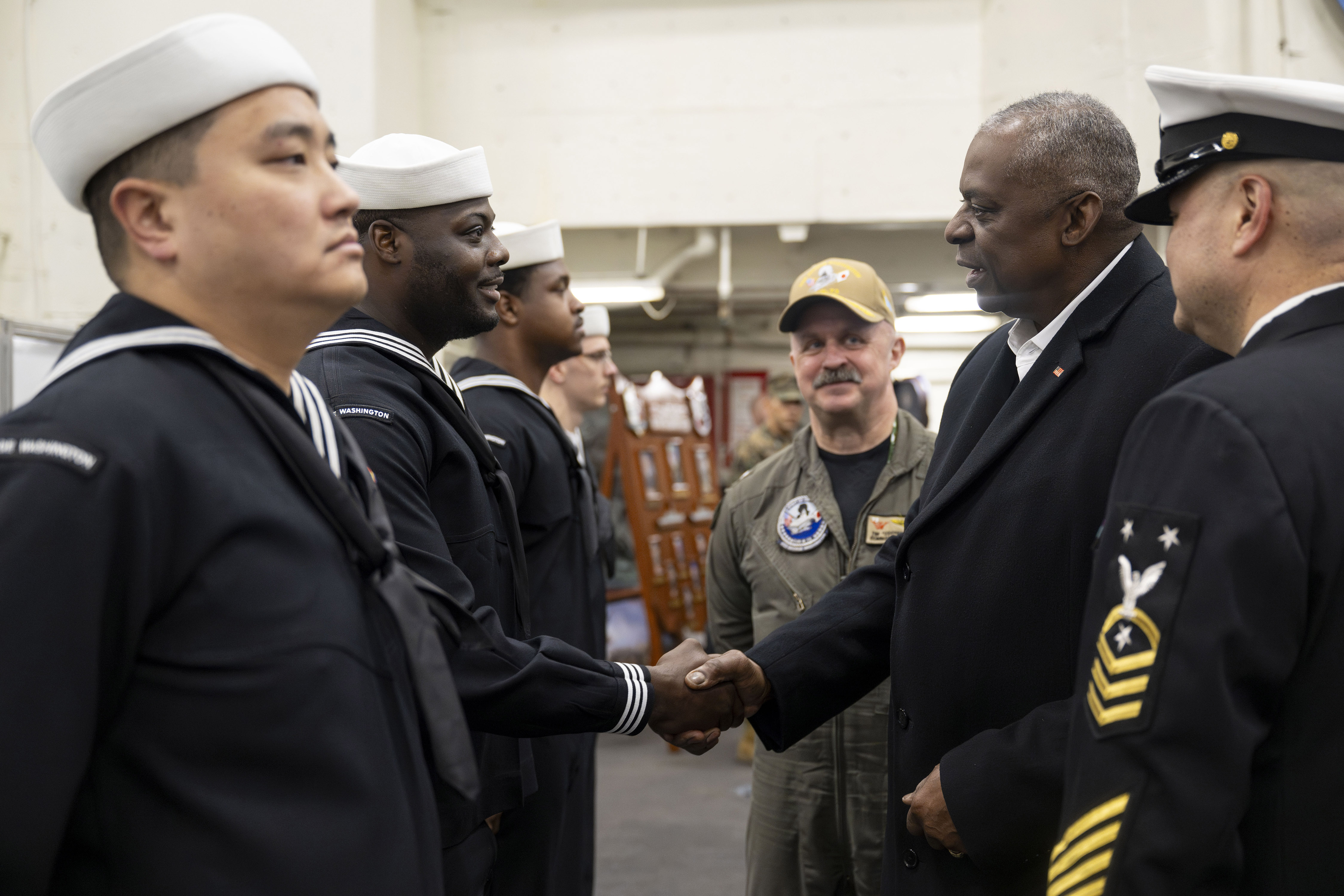 Austin Thanks Carrier Crew for Bringing Capability to Indo-Pacific ...