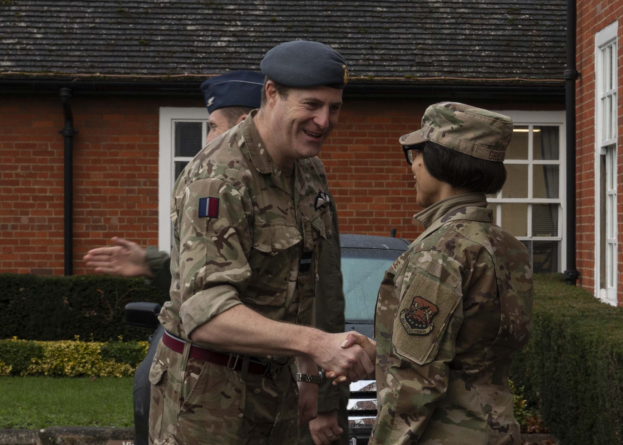 Air Commodore Nick Paton, ISTAR force commander visits RAF Mildenhall ...