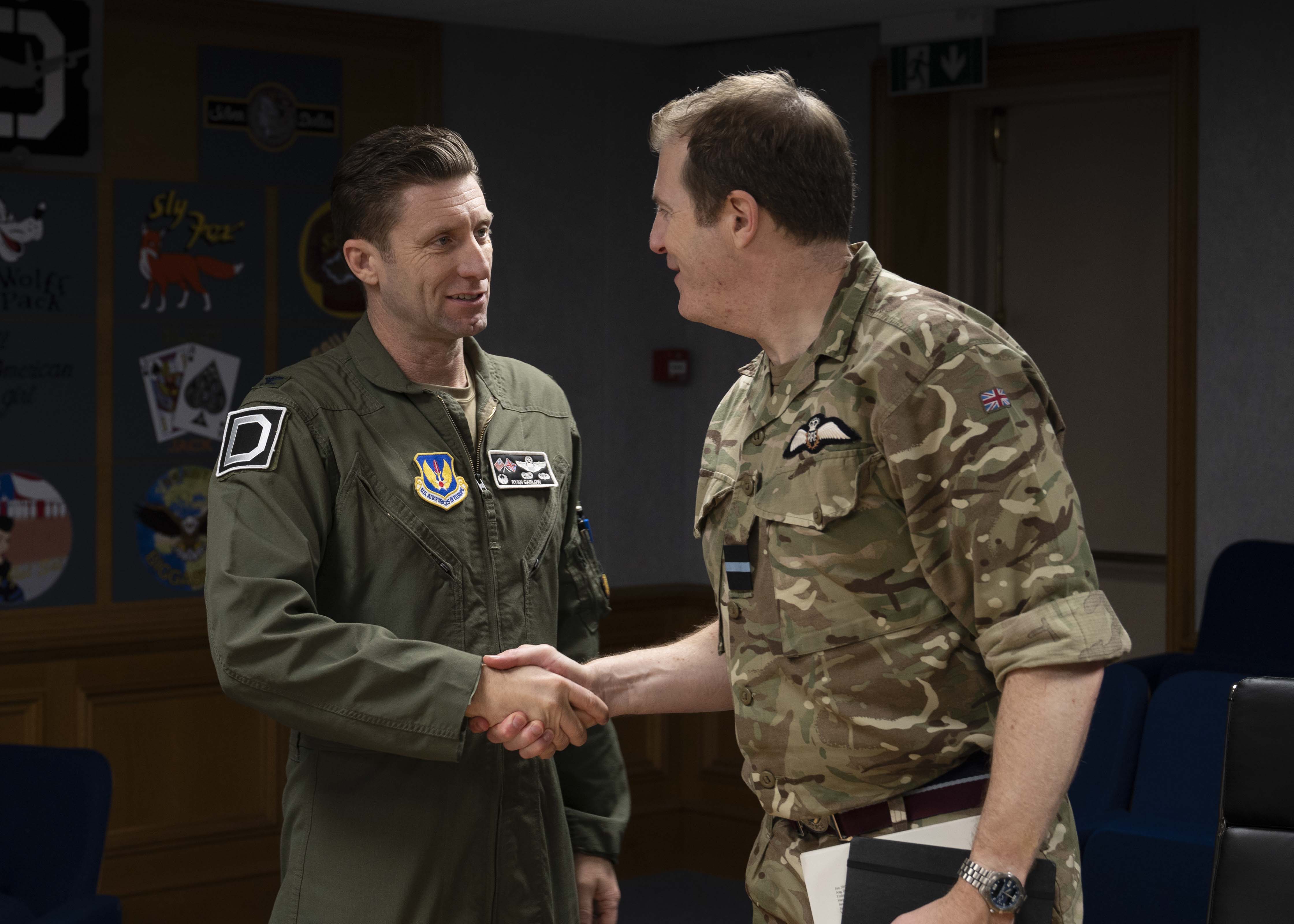 Air Commodore Nick Paton, ISTAR force commander visits RAF Mildenhall ...