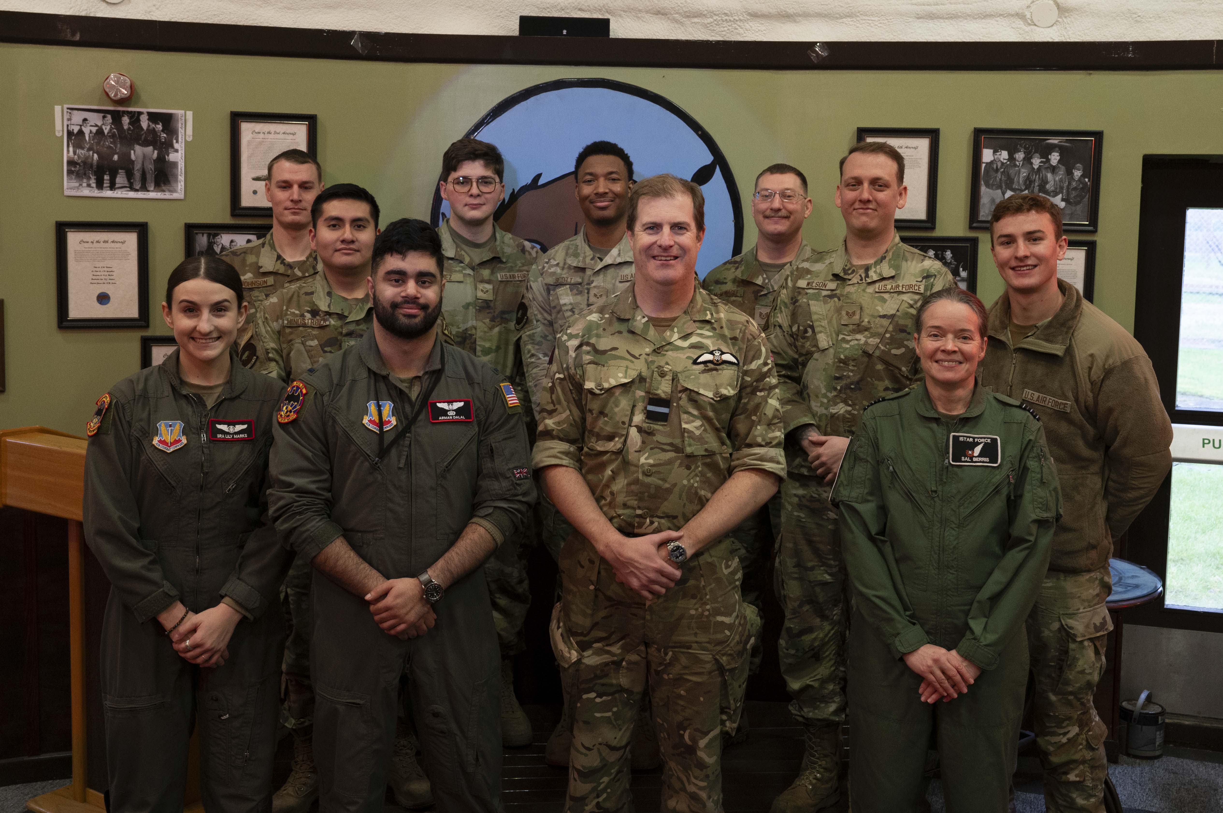 Air Commodore Nick Paton, ISTAR force commander visits RAF Mildenhall ...