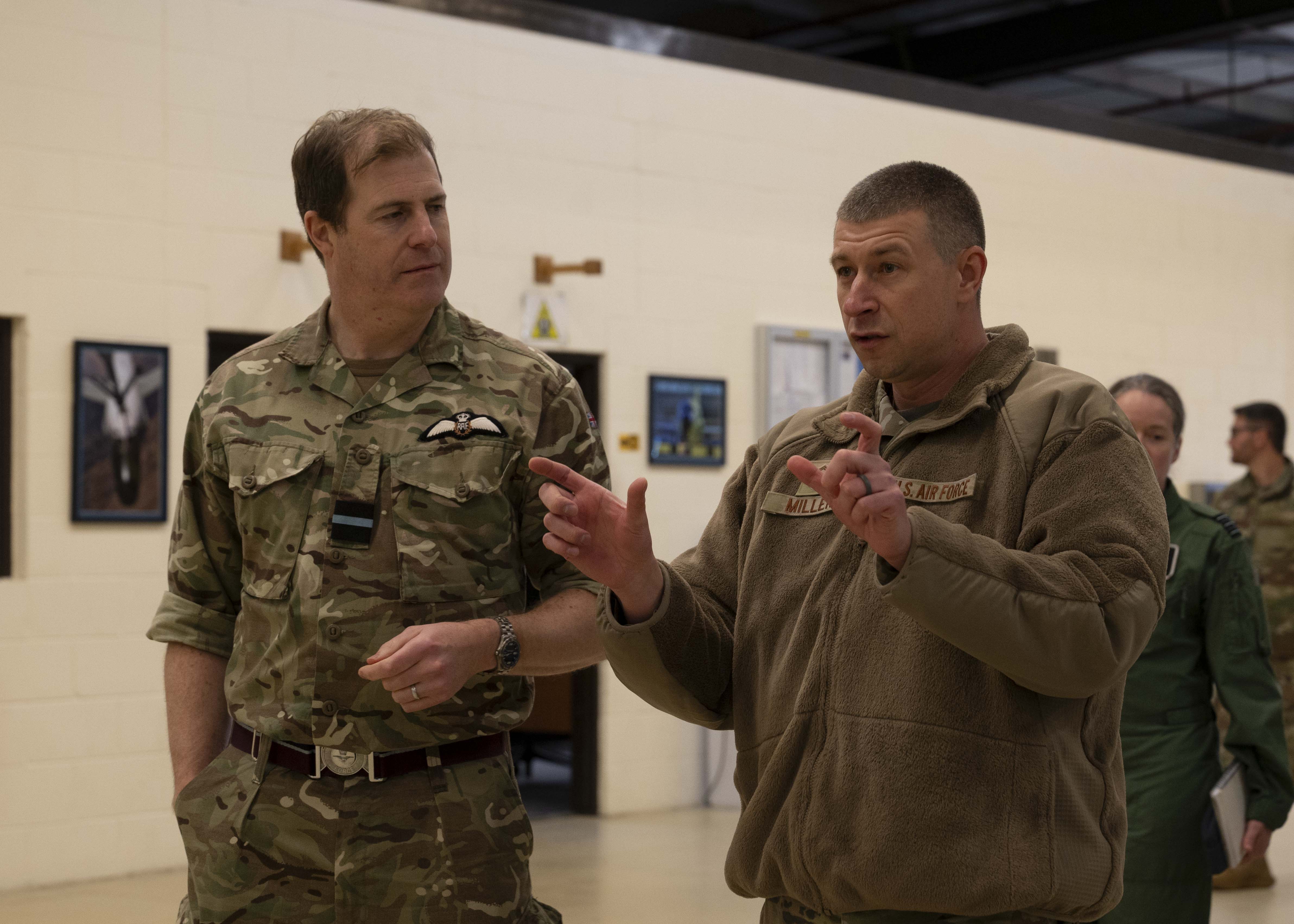 Air Commodore Nick Paton, ISTAR force commander visits RAF Mildenhall > Royal Air Force ...