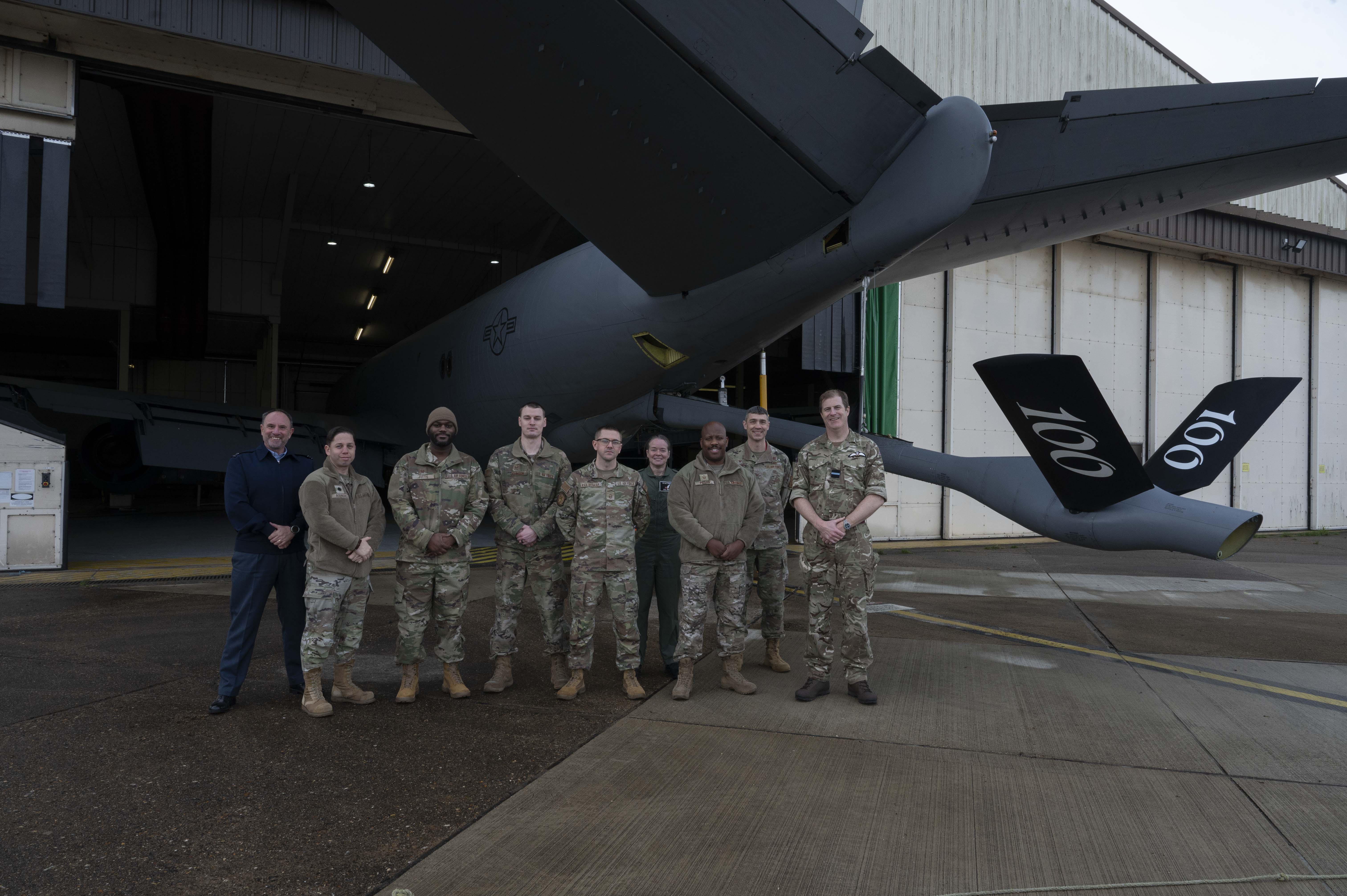 Air Commodore Nick Paton, ISTAR force commander visits RAF Mildenhall ...