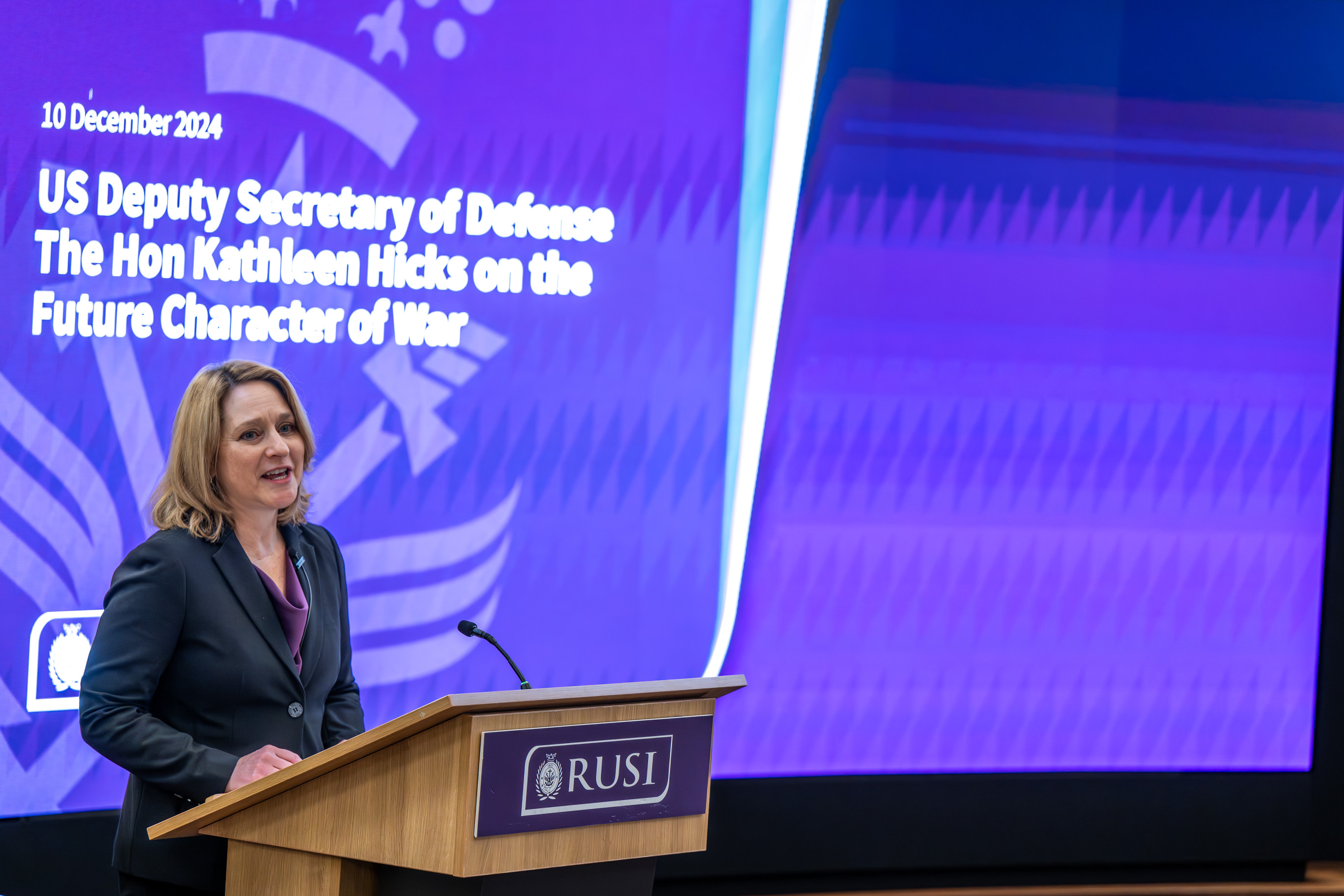 Hicks Discusses Future Character of Warfare in London Keynote Address ...