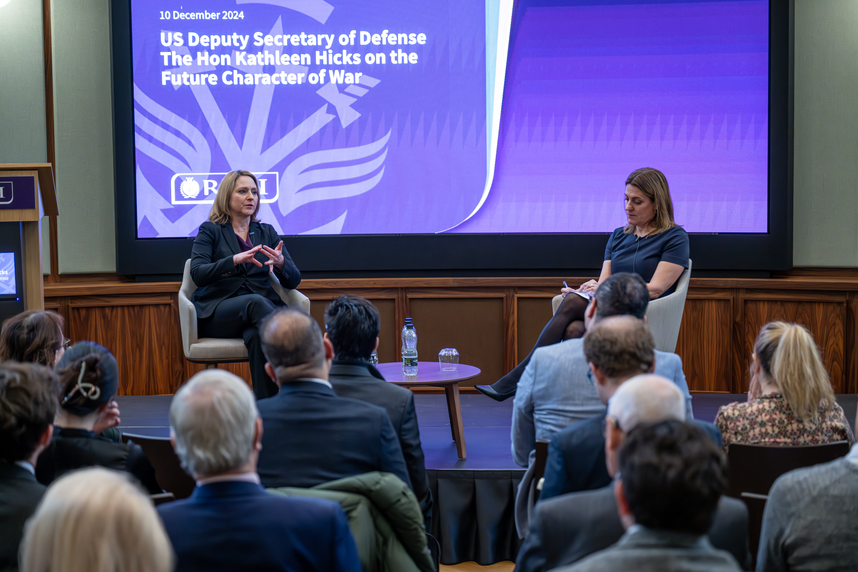 Hicks Discusses Future Character of Warfare in London Keynote Address ...
