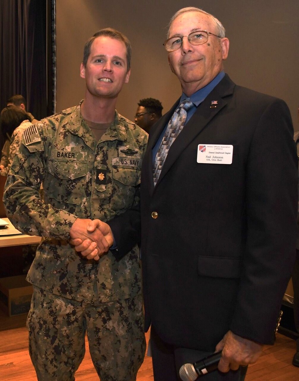LCDR Patrick Baker named as the 2024 Recipient of the Admiral Merlin O ...