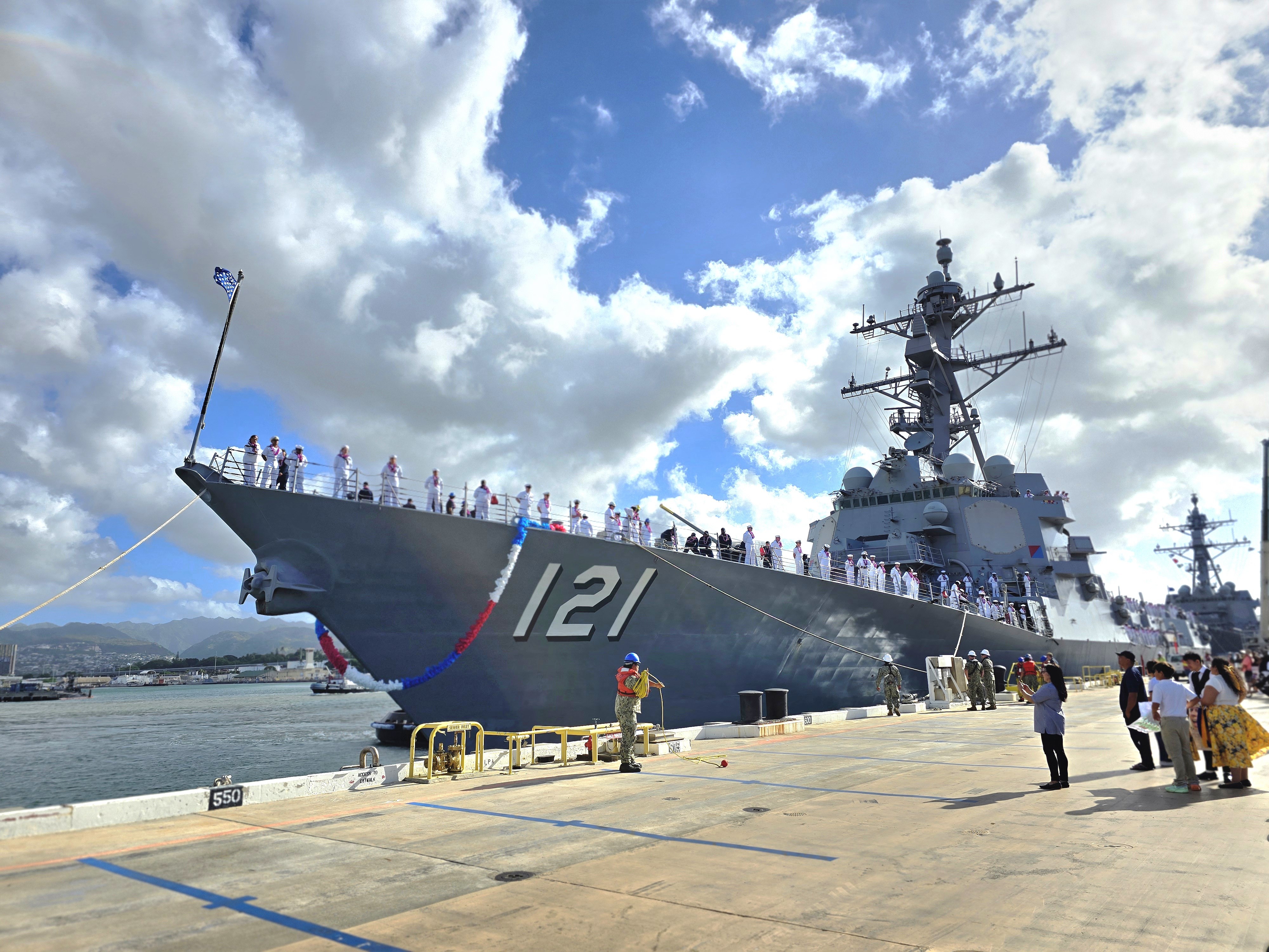 USS Frank E. Petersen Jr. & USS Michael Murphy Return to Pearl Harbor ...