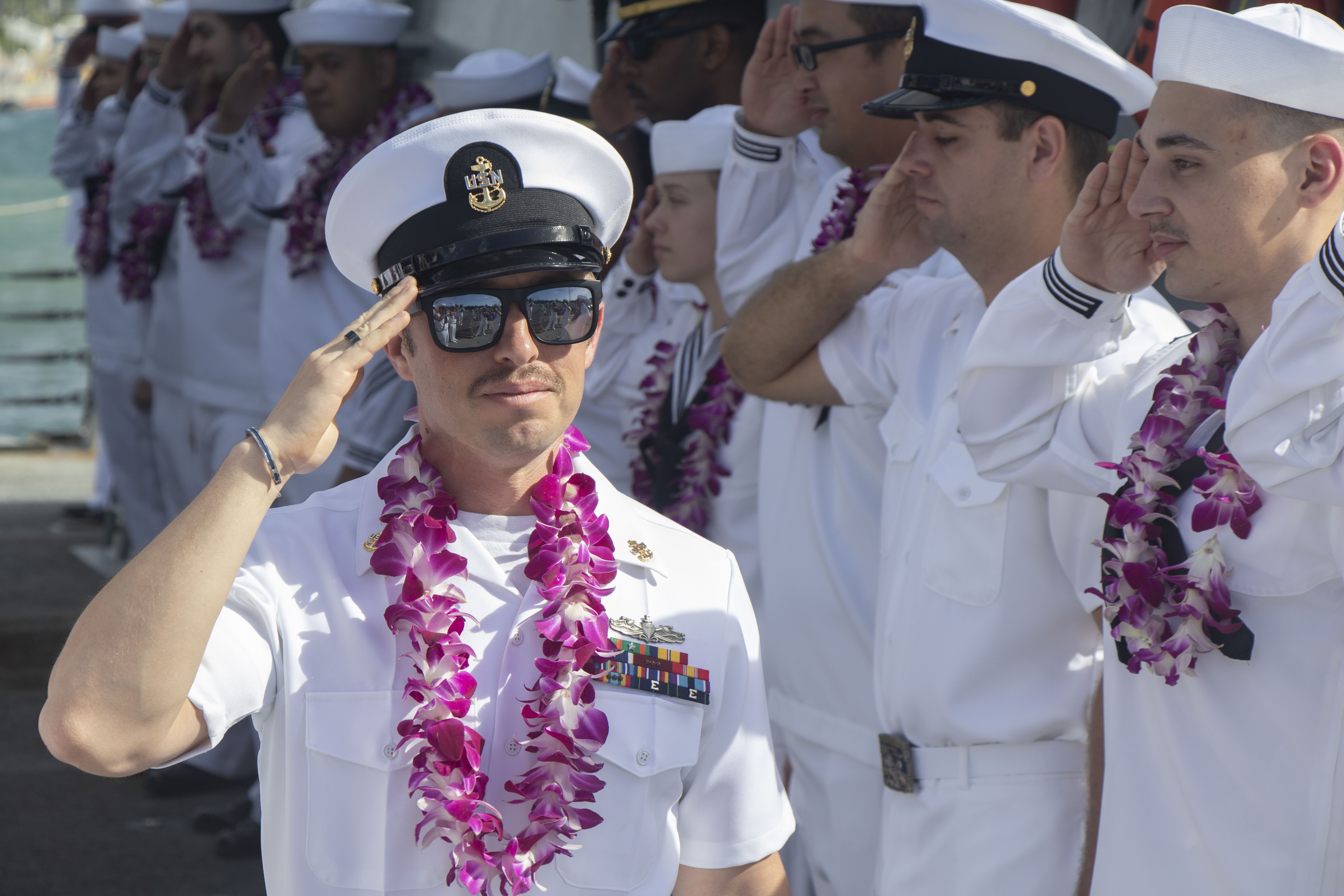USS Frank E. Petersen Jr. & USS Michael Murphy Return to Pearl Harbor ...