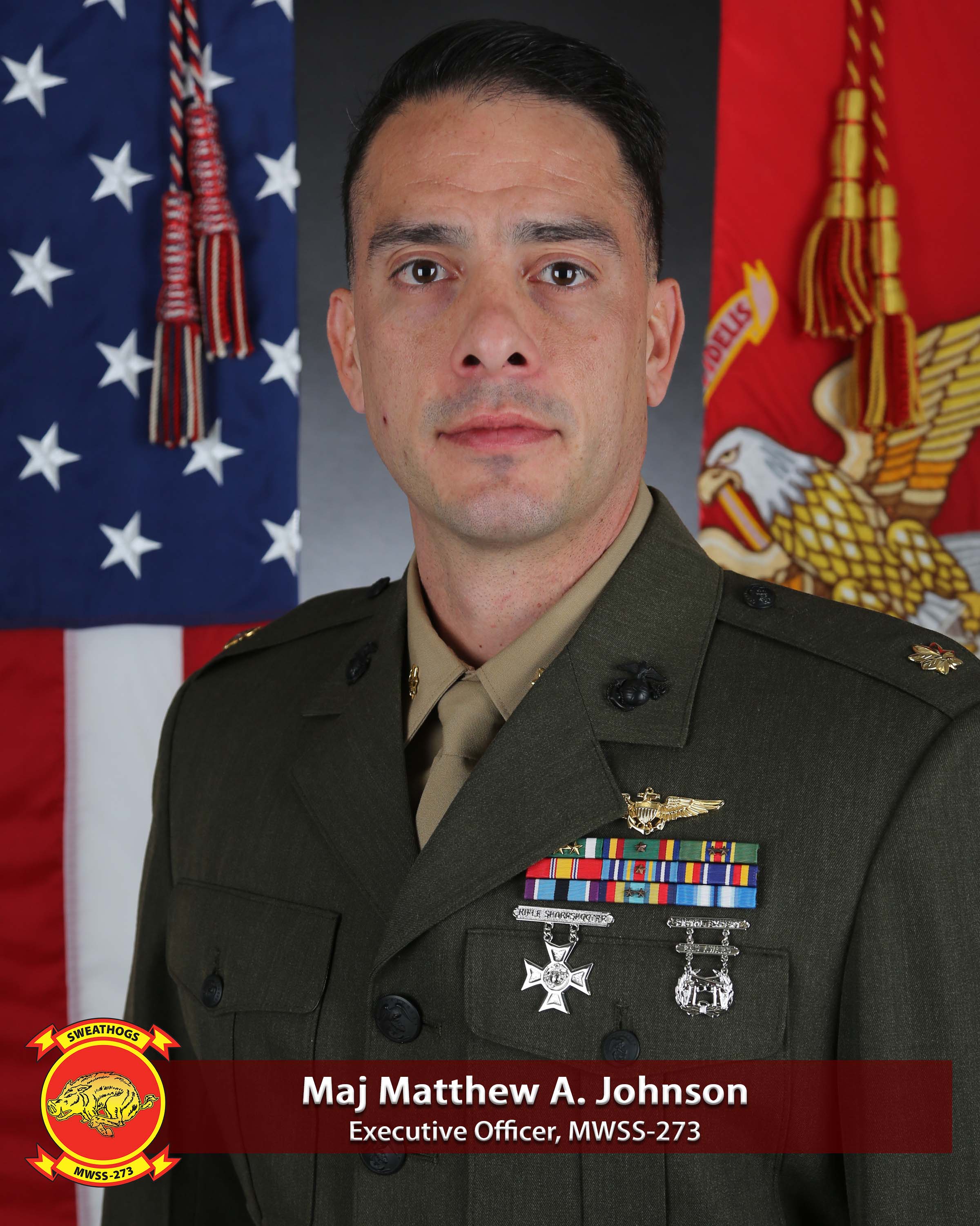 Major Matthew A. Johnson > 2nd Marine Aircraft Wing > Command Biography