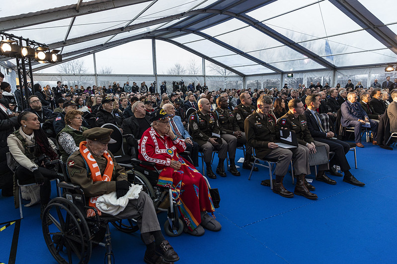 Commemorating the 80th anniversary of the Battle of Bulge in Bastogne ...