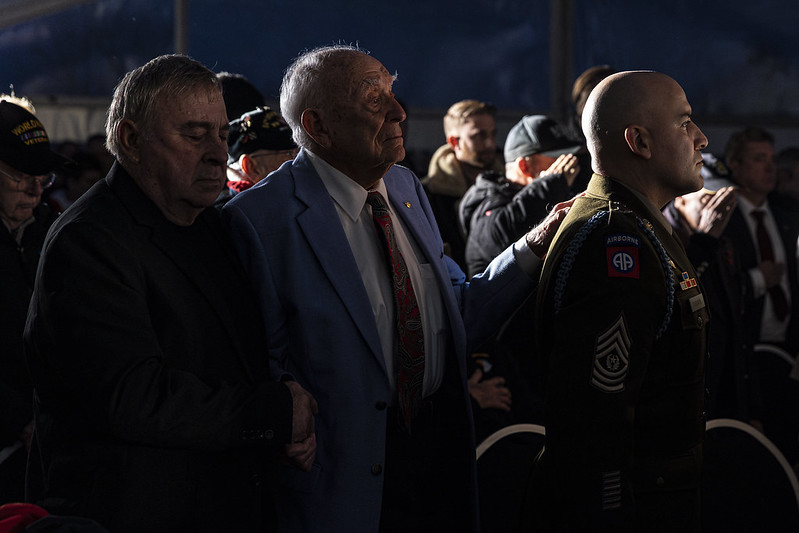 Commemorating the 80th anniversary of the Battle of Bulge in Bastogne ...