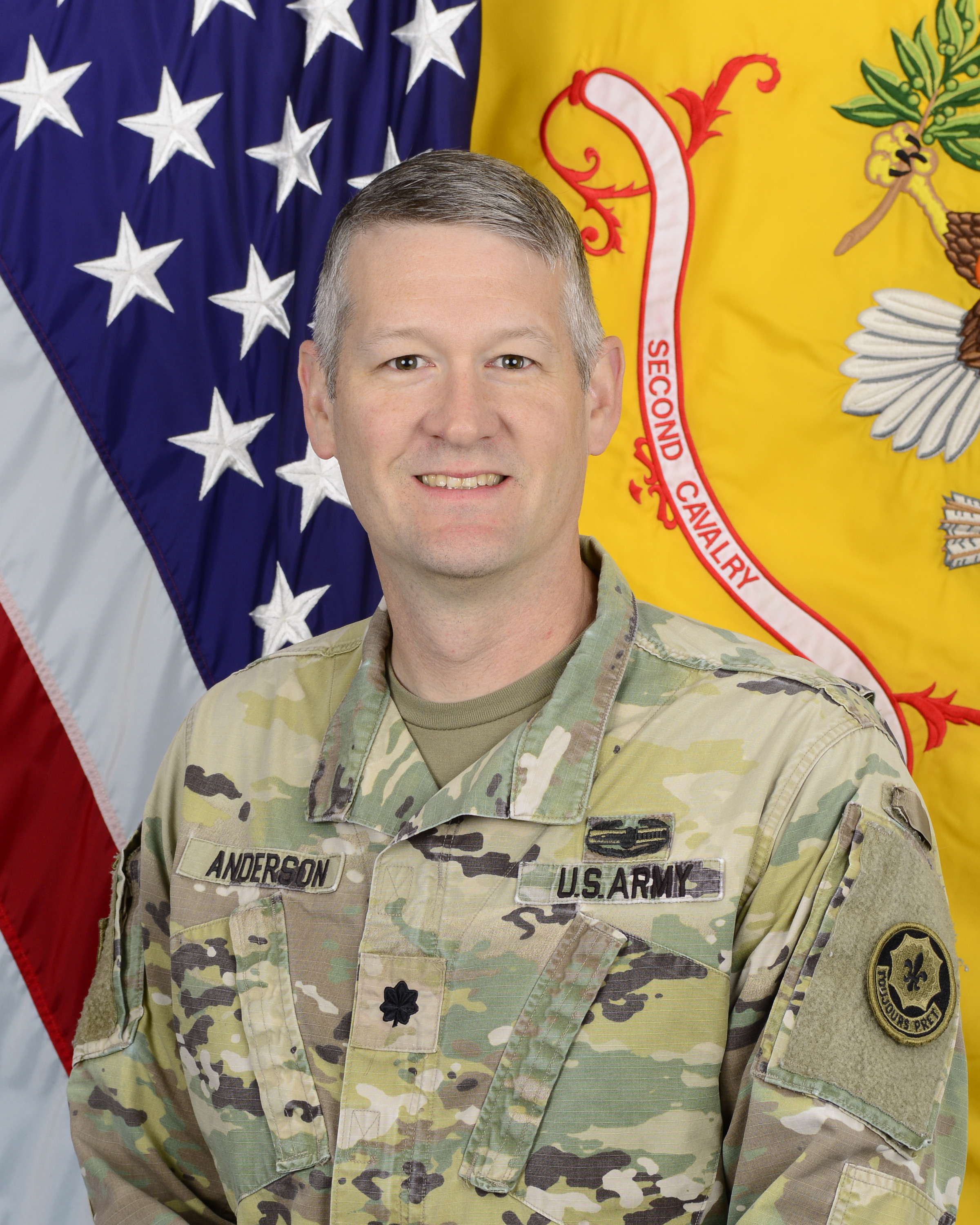LTC James Anderson > 2D Cavalry Regiment > Leadership