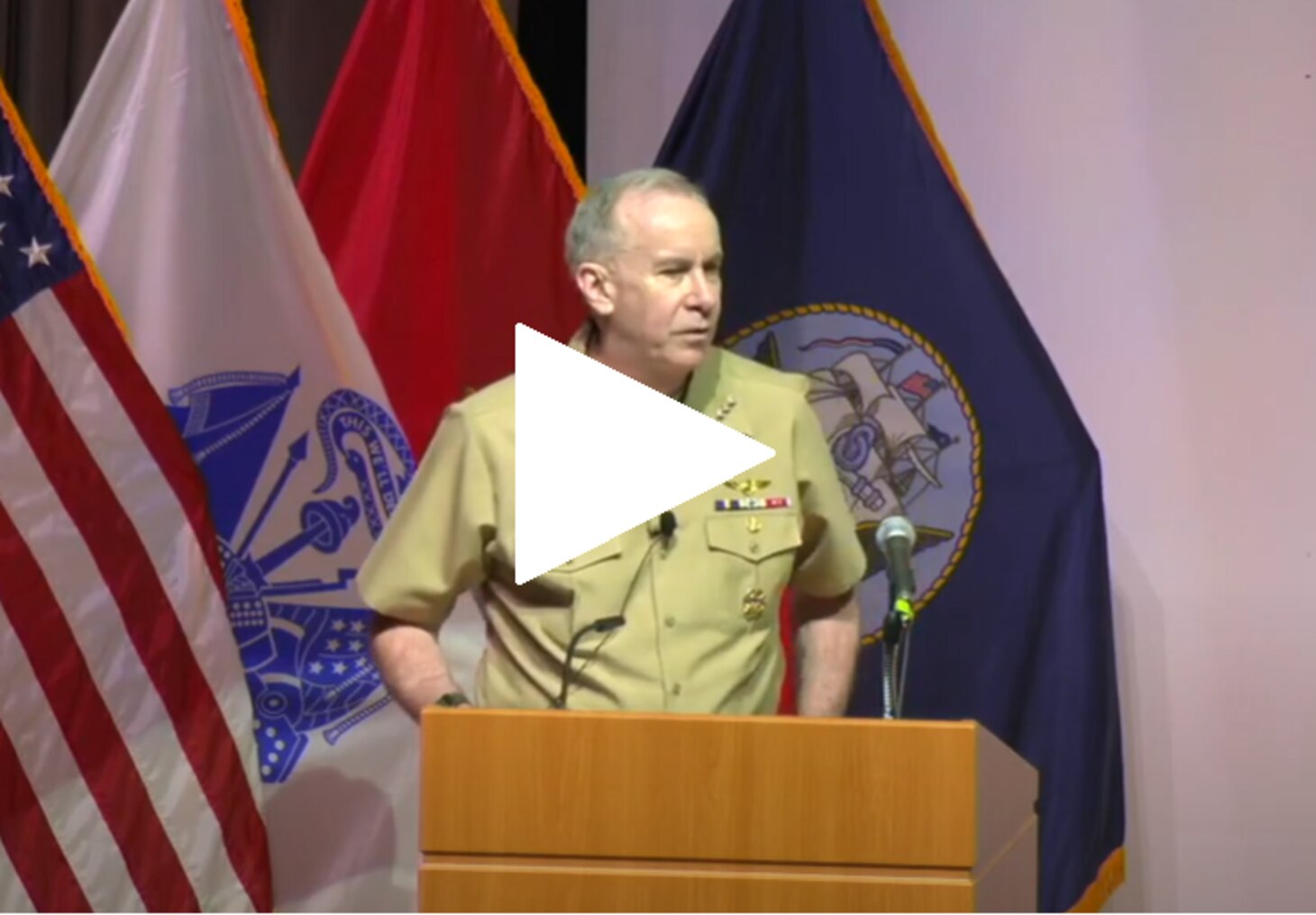 [Former] Vice Chief of Naval Operations Talks “Get Real, Get Better ...