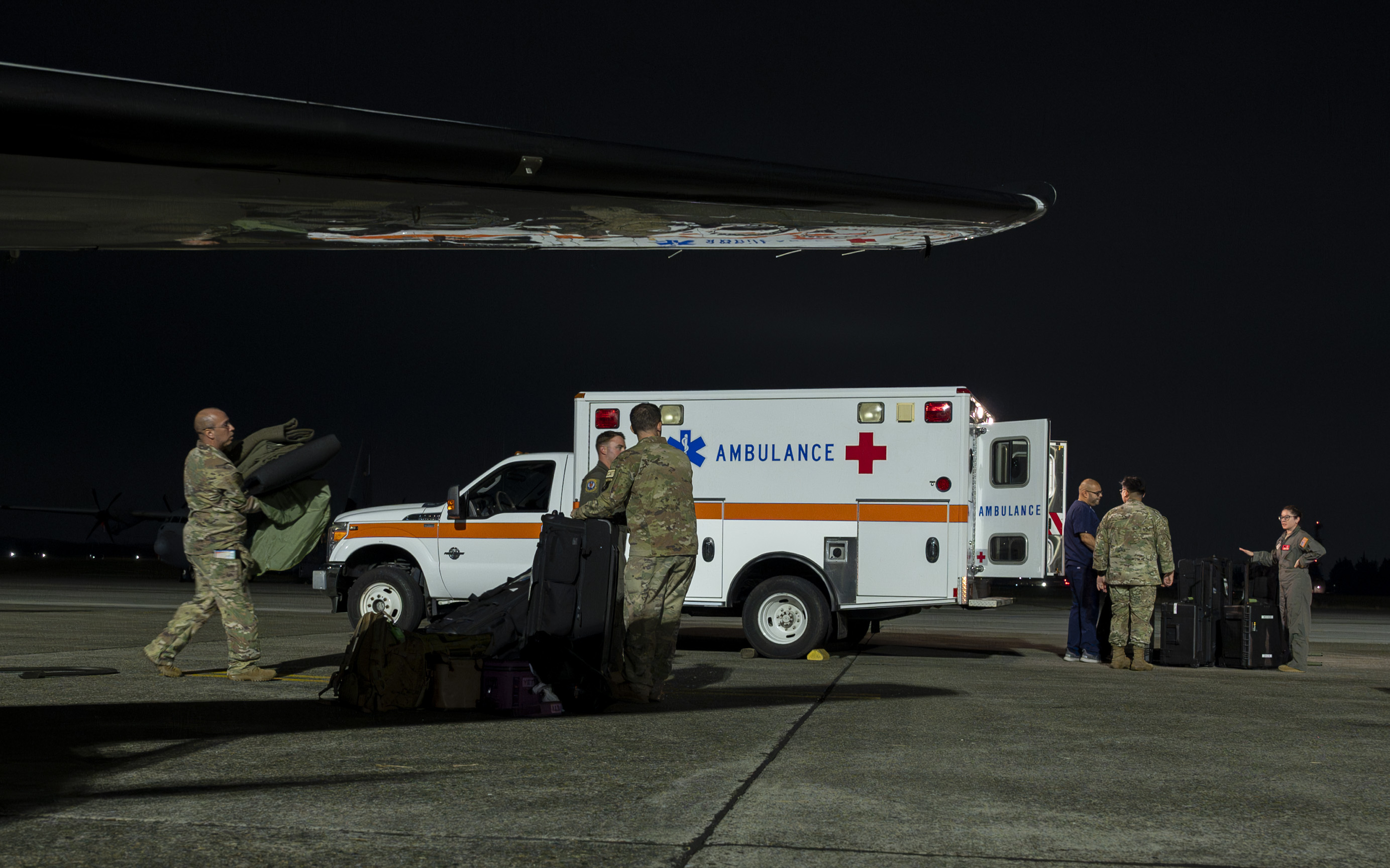 Yokota, Kadena Airmen save life in real-world AE mission > Yokota Air Base > Article Display