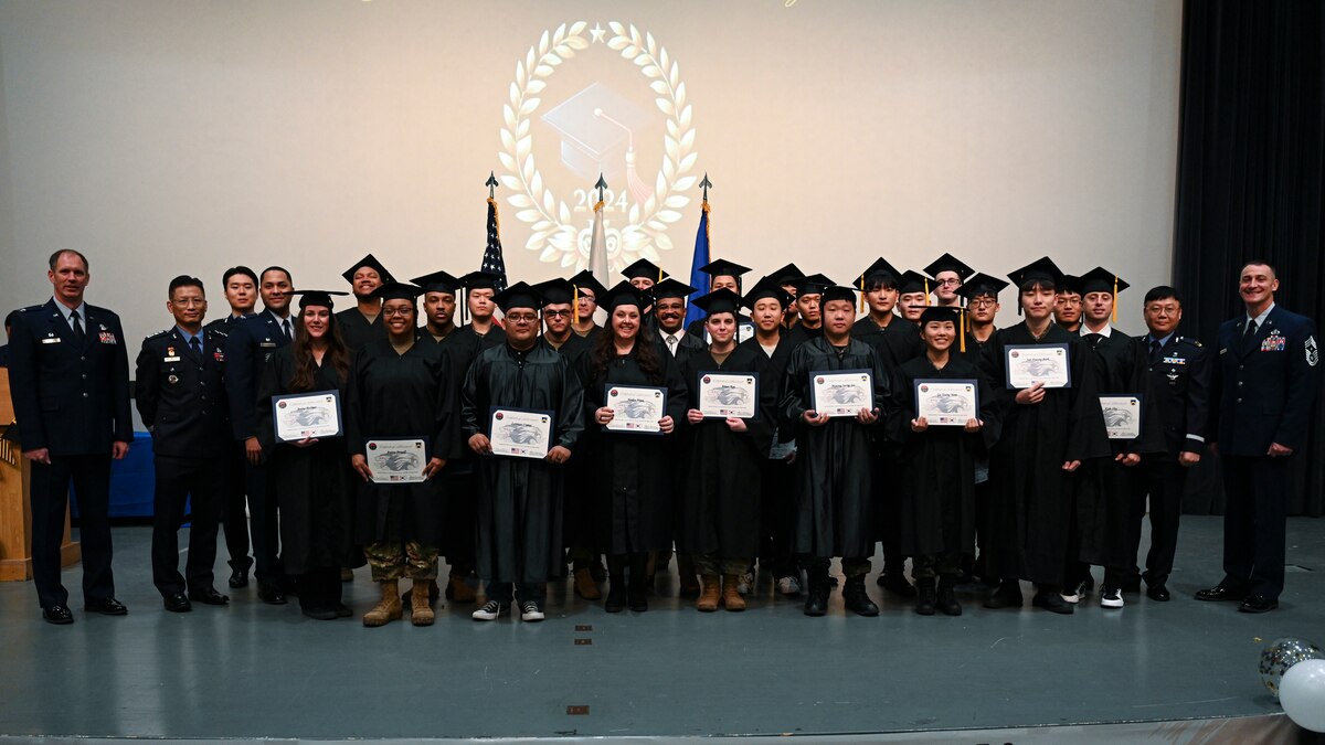 Kunsan Air Base hosts its first Joint Force Graduation ceremony ...