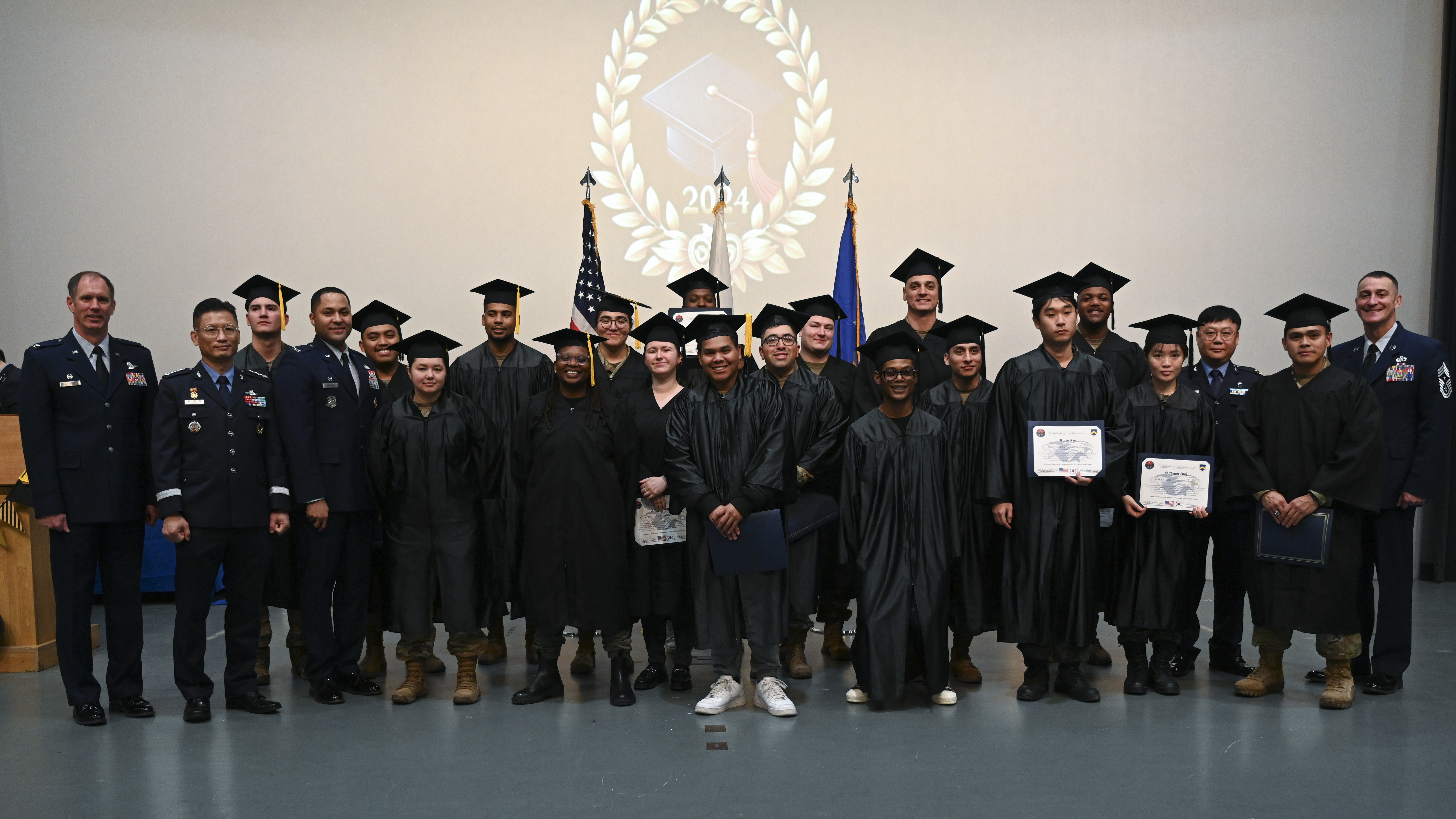 Wolf Pack hosts its first Joint Force Graduation ceremony > Seventh Air ...