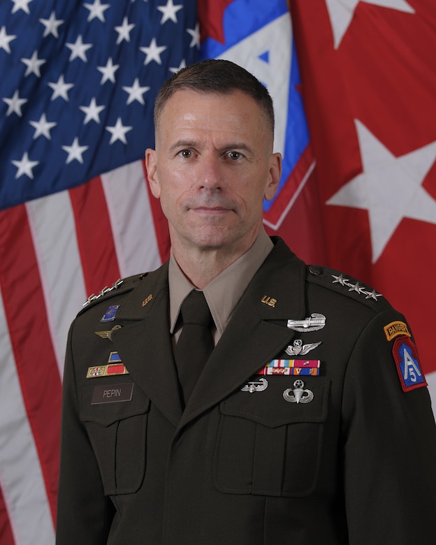 Lt. Gen. Allan M. Pepin > U.S. Army North > Commanding General